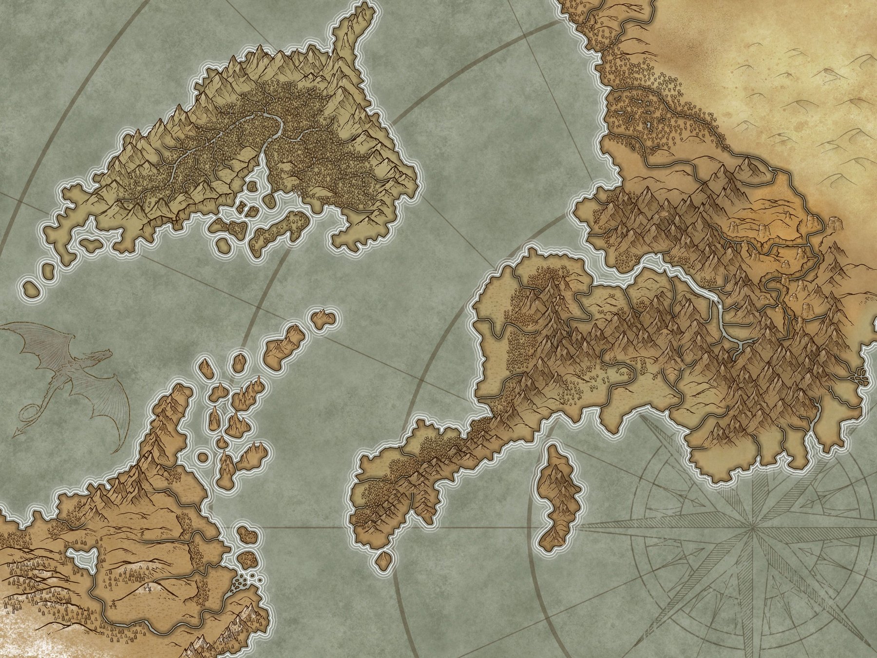 Blank Sandbox | Inkarnate - Create Fantasy Maps Online