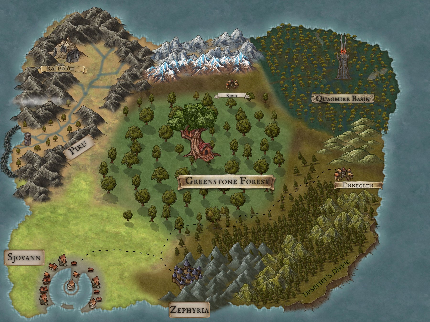 World Map | Inkarnate - Create Fantasy Maps Online