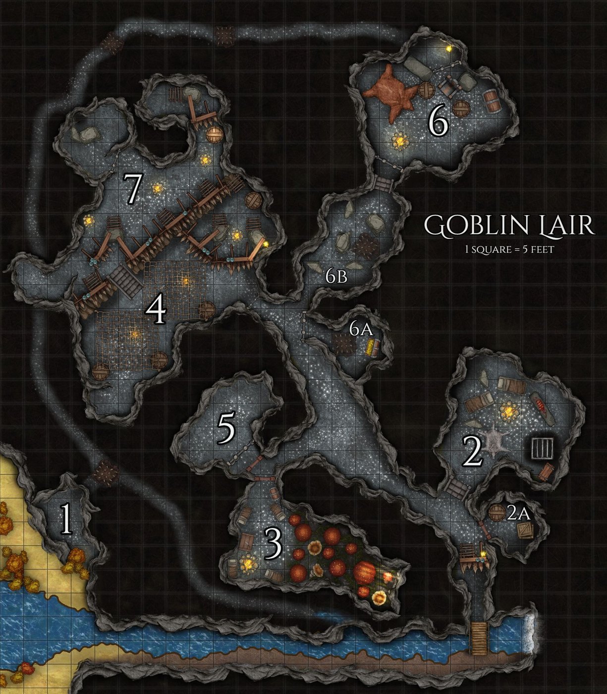 Goblin Lair | Inkarnate - Create Fantasy Maps Online