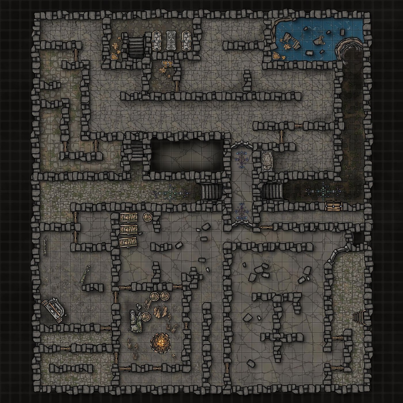 Dungeon | Inkarnate - Create Fantasy Maps Online