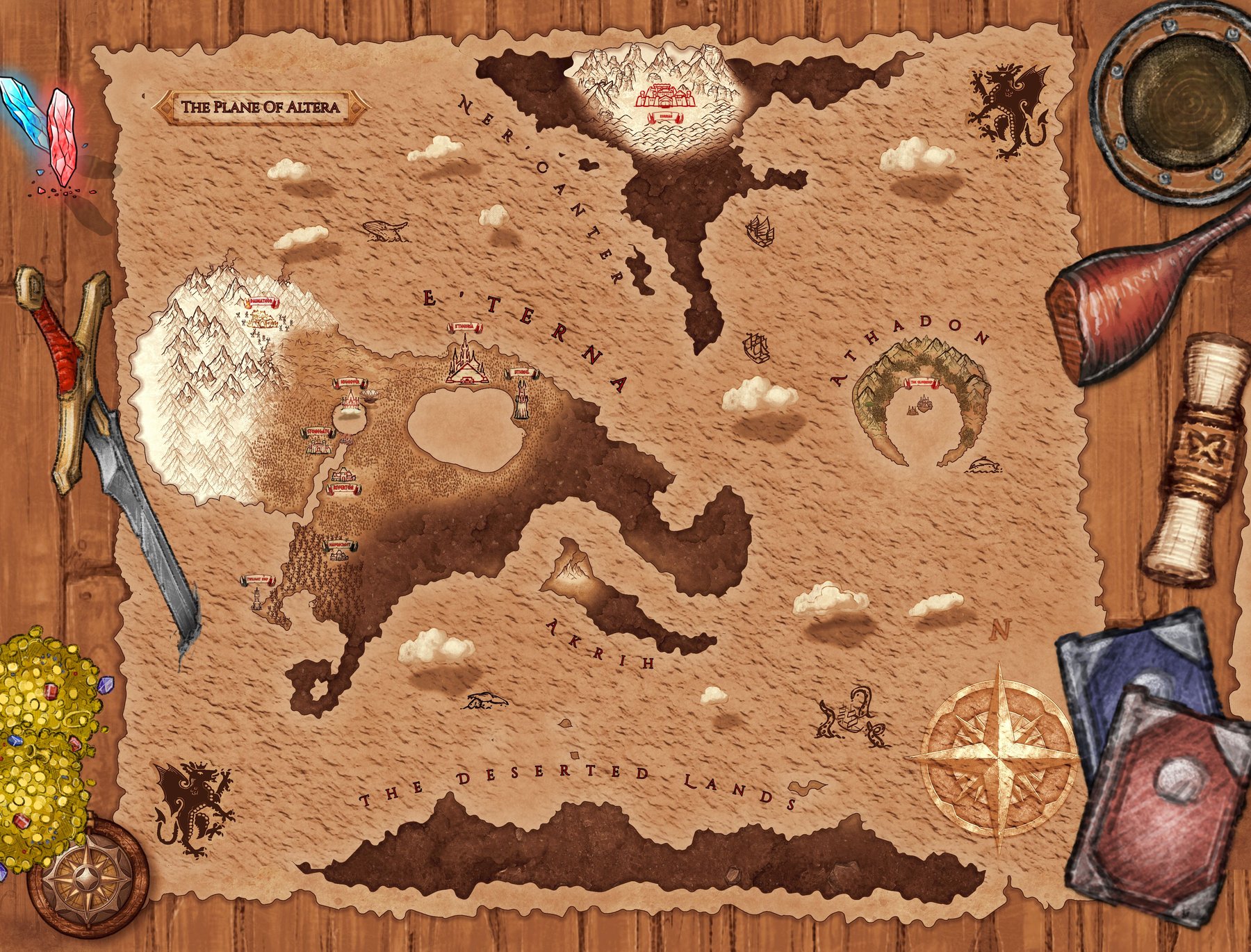 Adventurer's Map | Inkarnate - Create Fantasy Maps Online