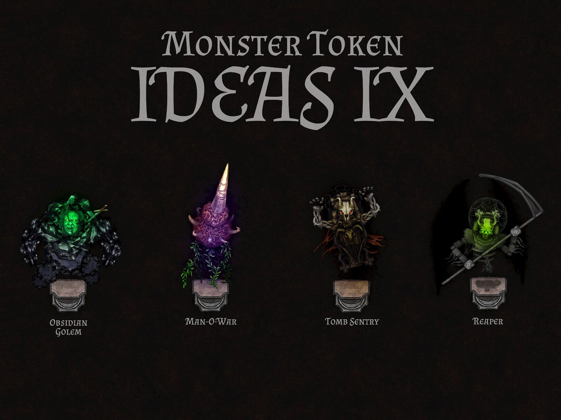 Monster Token Ideas IX | Inkarnate - Create Fantasy Maps Online