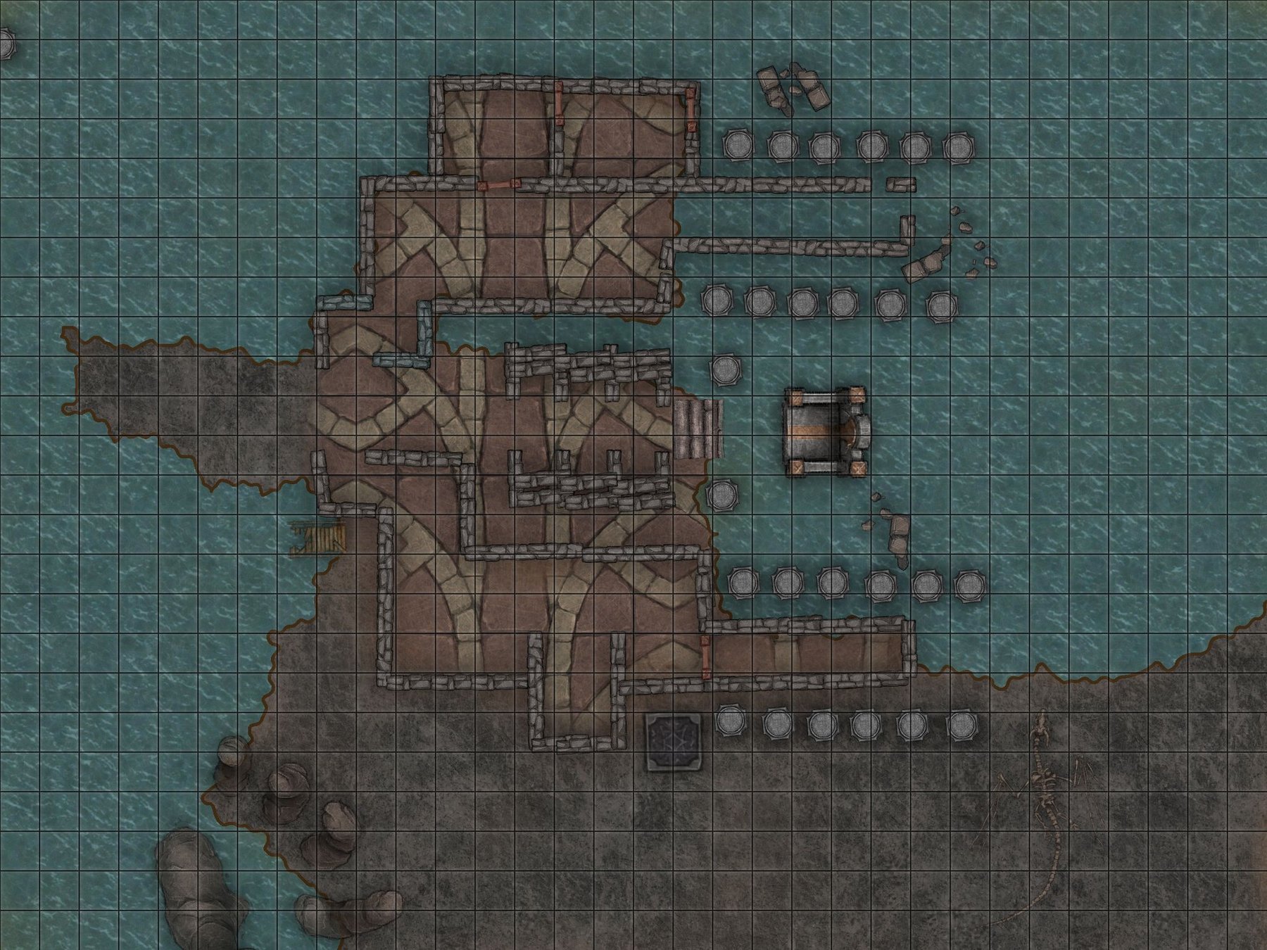Atheros Temple | Inkarnate - Create Fantasy Maps Online