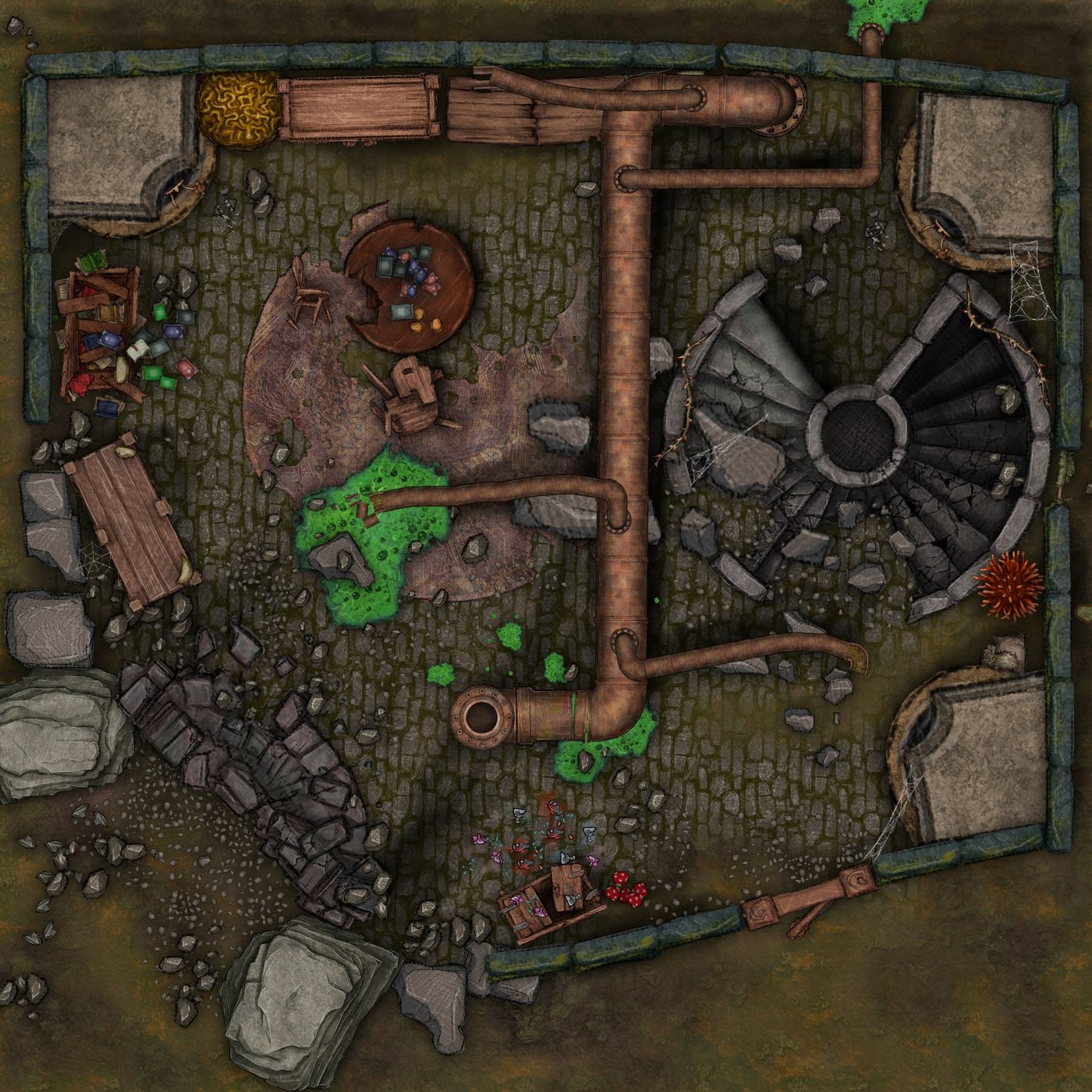 Alchemists Tower GoSM | Inkarnate - Create Fantasy Maps Online