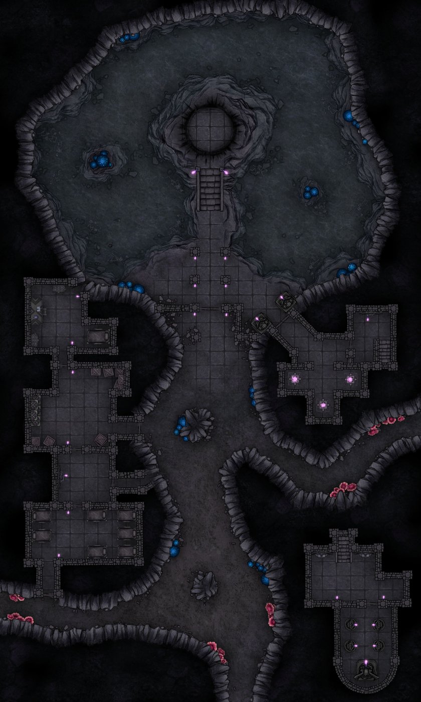 Underdark portal - preflat | Inkarnate - Create Fantasy Maps Online