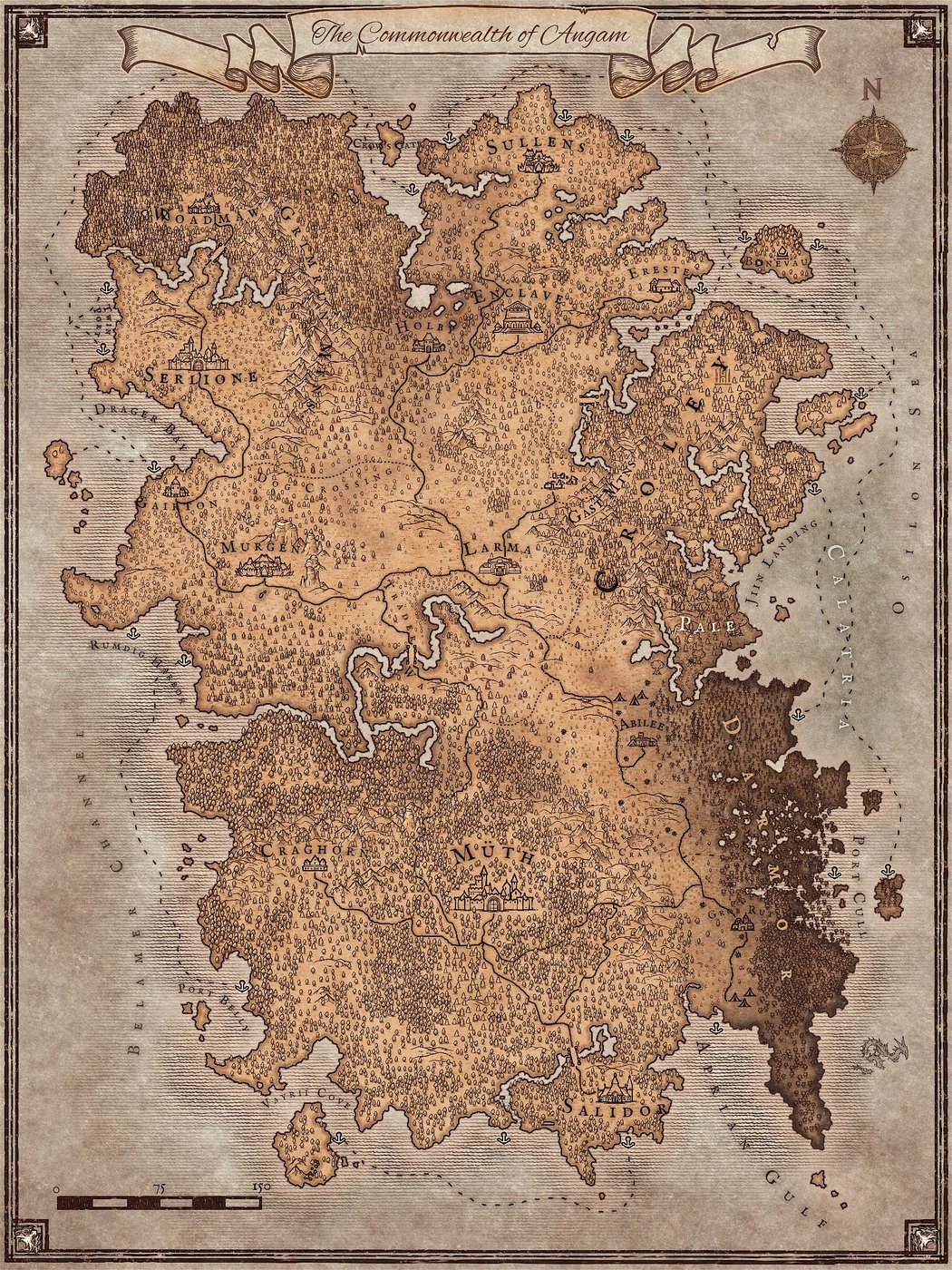Angam | Inkarnate - Create Fantasy Maps Online