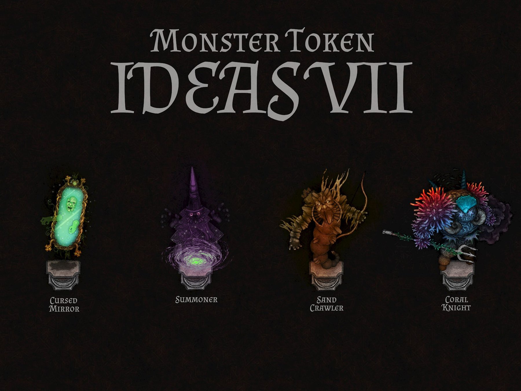 Monster Token Ideas VII | Inkarnate - Create Fantasy Maps Online