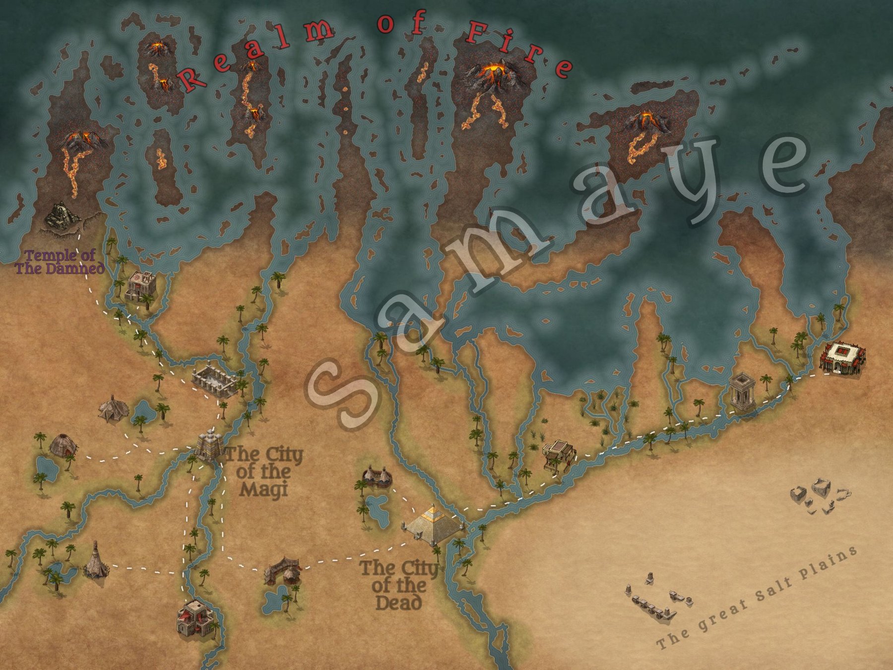 Samaye | Inkarnate - Create Fantasy Maps Online
