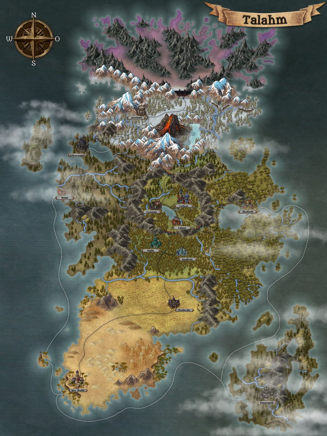Talahm | Inkarnate - Create Fantasy Maps Online