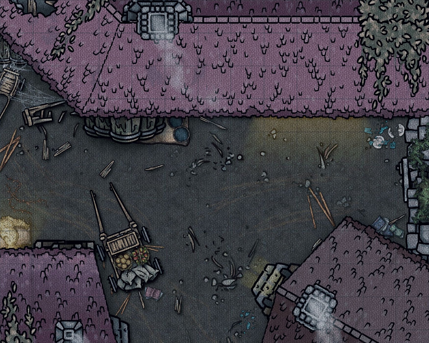 Back Alley | Inkarnate - Create Fantasy Maps Online