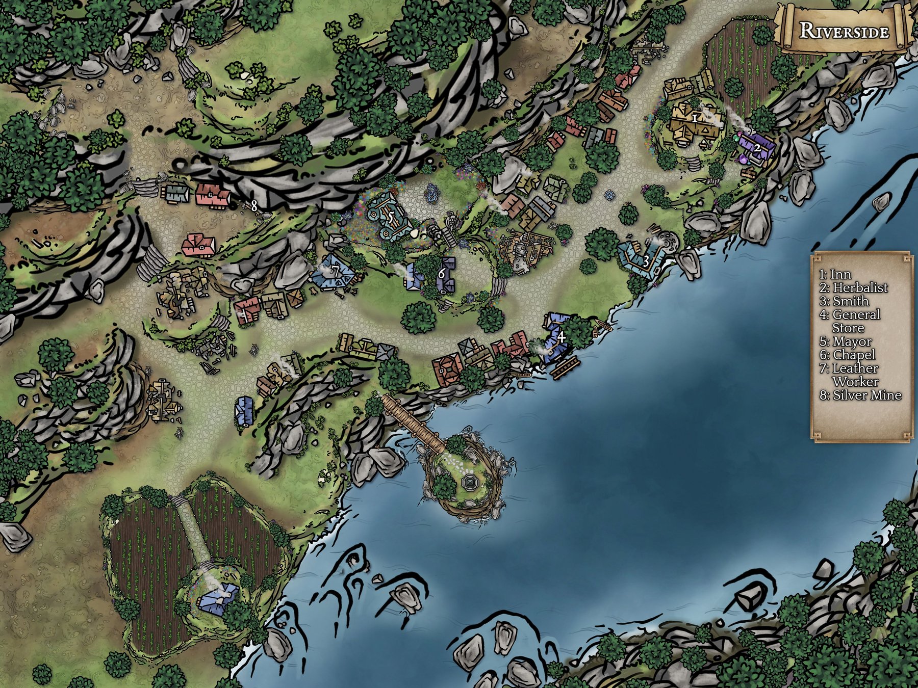 Riverside | Inkarnate - Create Fantasy Maps Online