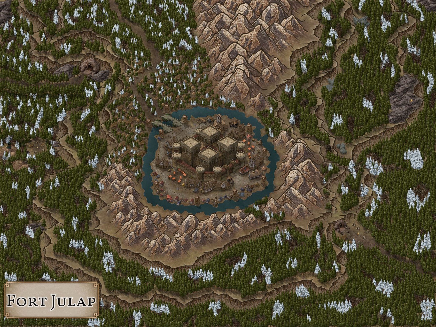 Fort Julap | Inkarnate - Create Fantasy Maps Online
