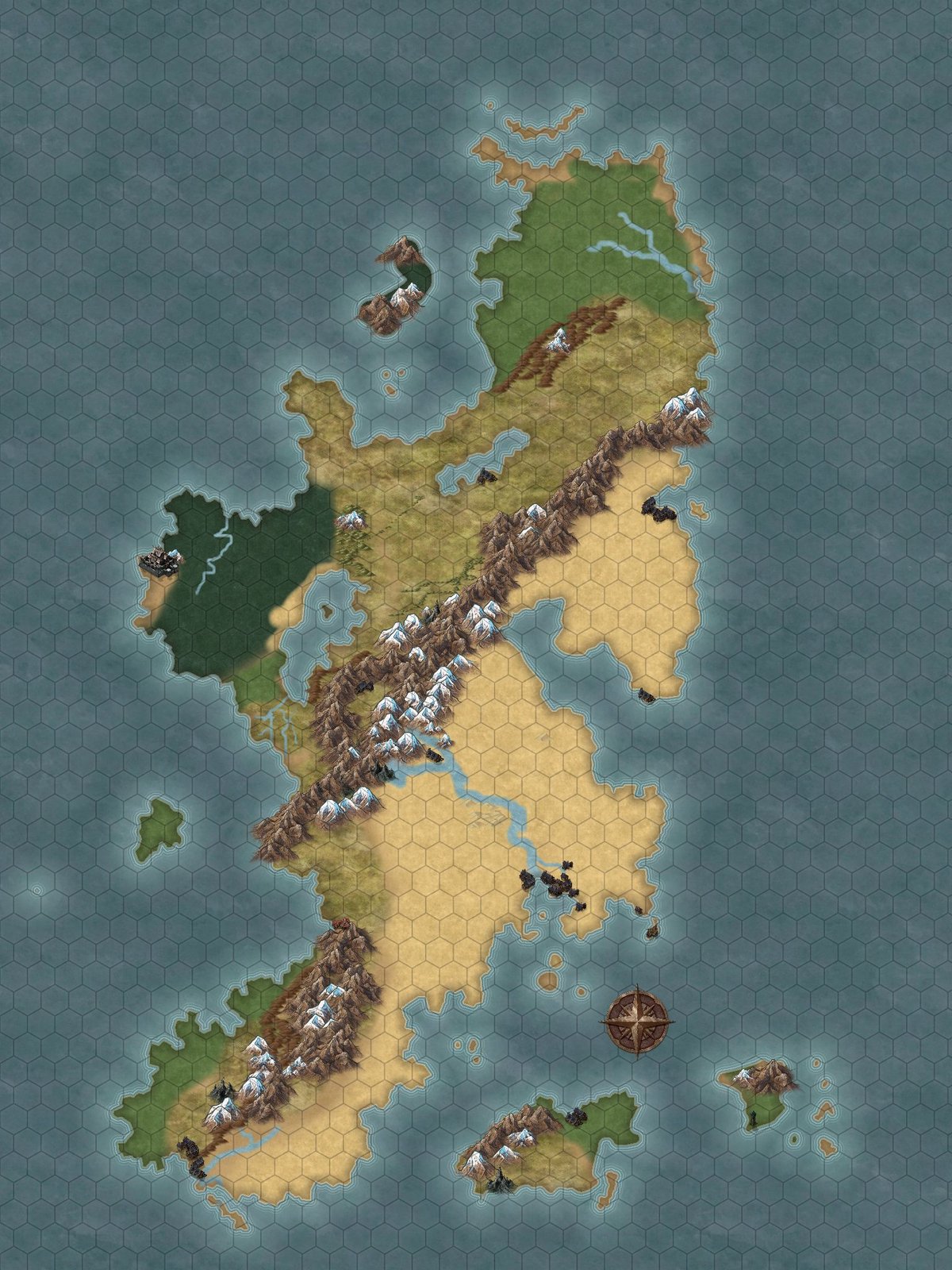 multi-table islands | Inkarnate - Create Fantasy Maps Online