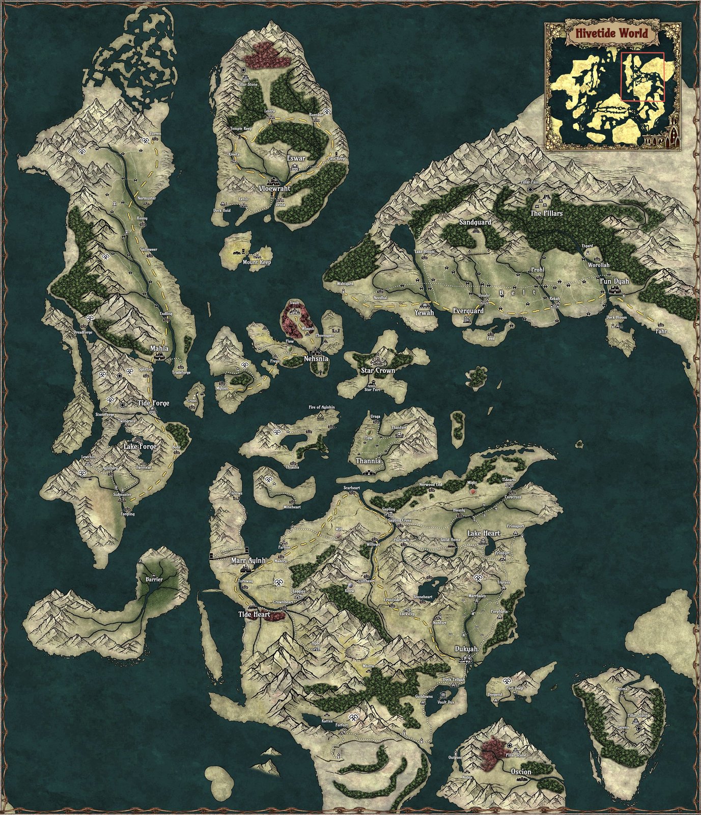 Inkarnate - Create Fantasy Maps Online