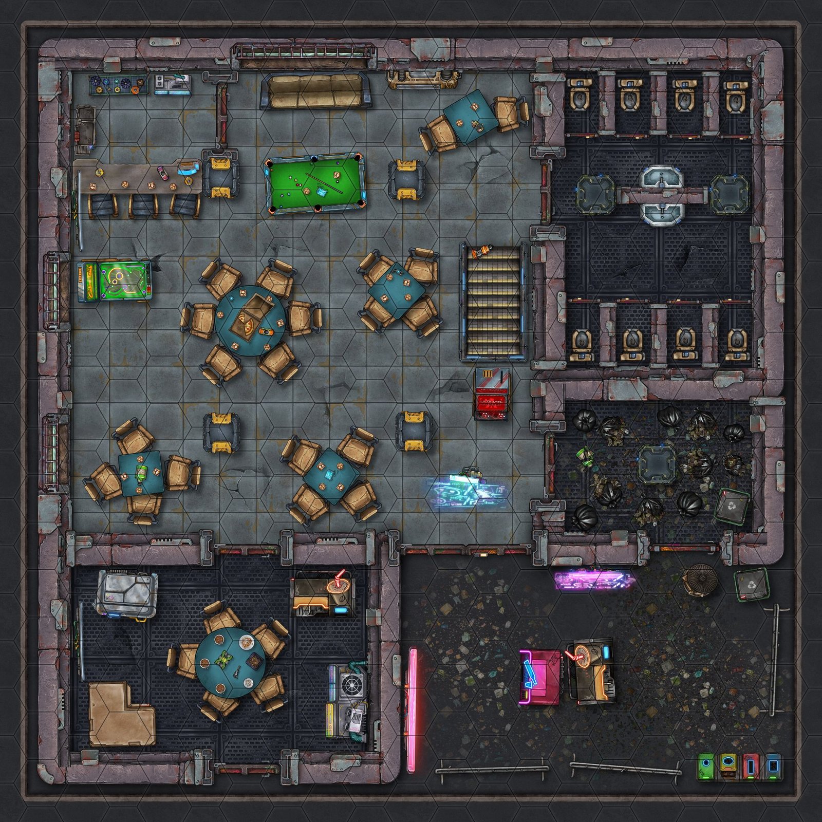 Rob's Fuse Box-Ground Level | Inkarnate - Create Fantasy Maps Online