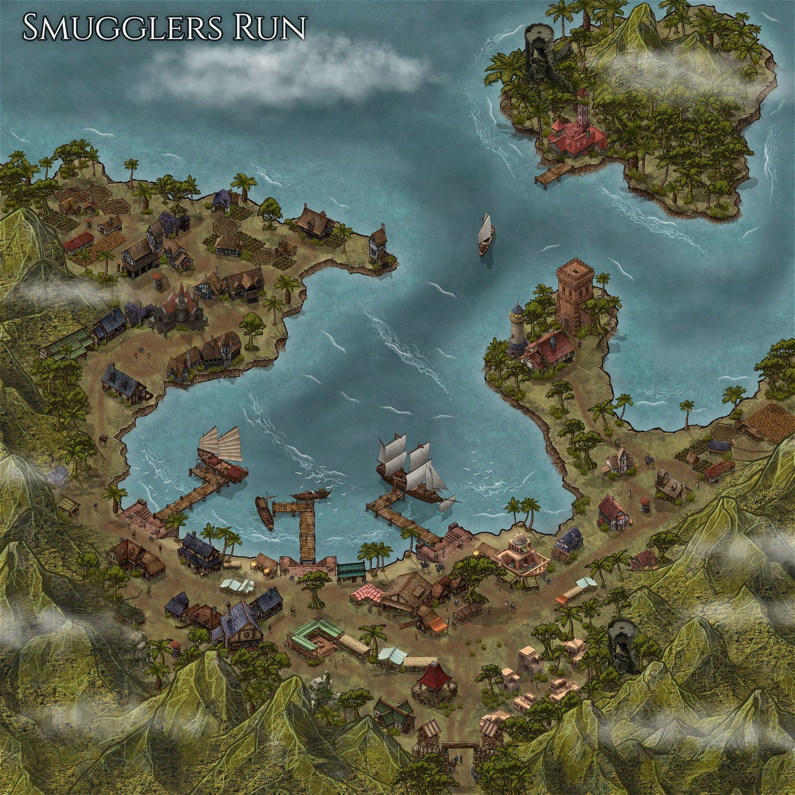 Smuggler's Rest | Inkarnate - Create Fantasy Maps Online