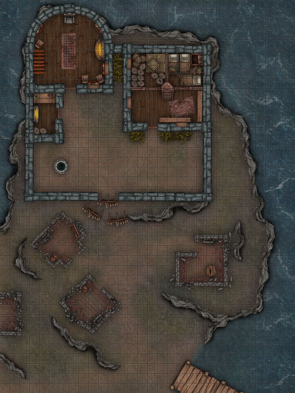 Island Keep | Inkarnate - Create Fantasy Maps Online