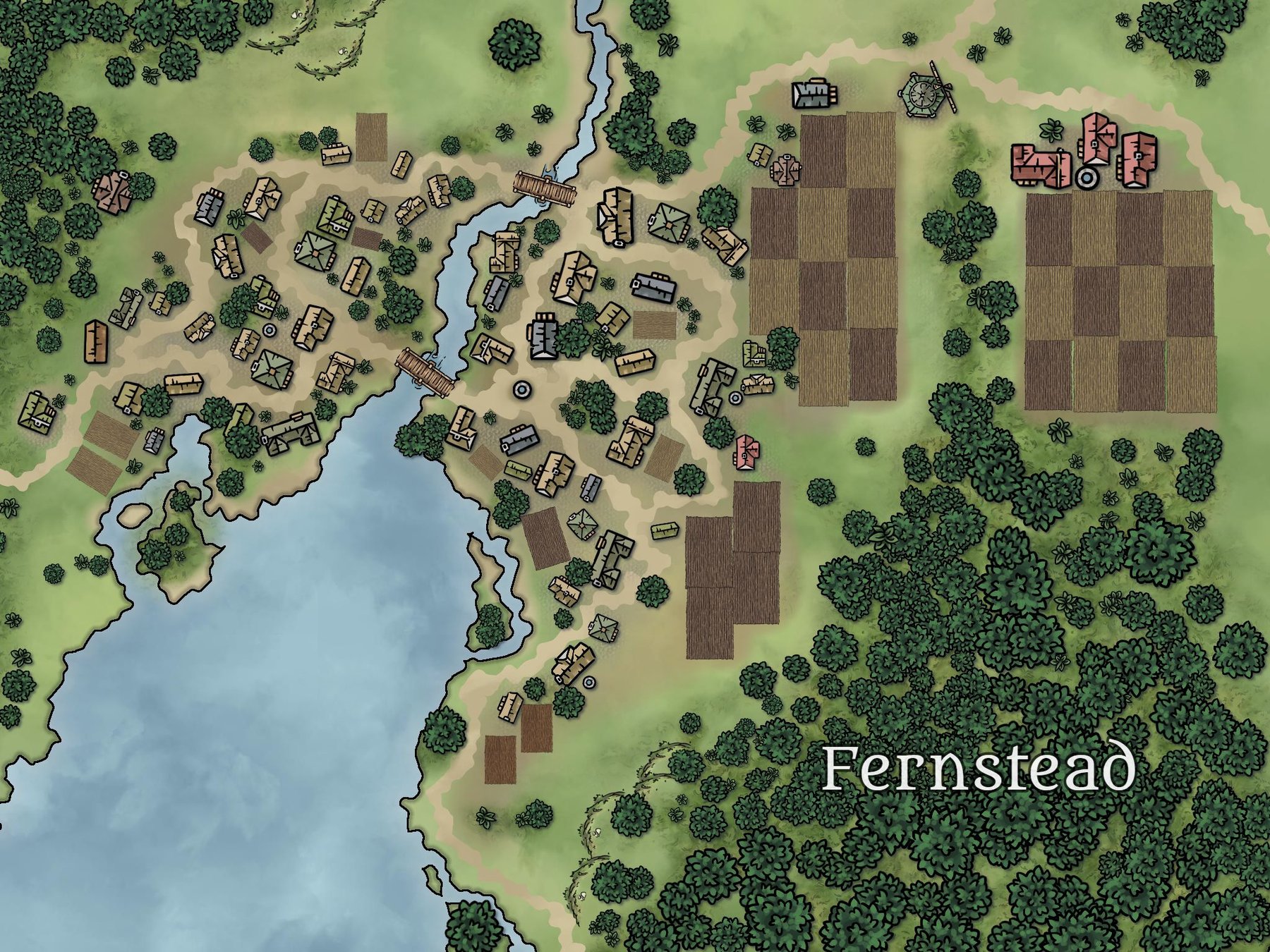 Fernstead | Inkarnate - Create Fantasy Maps Online