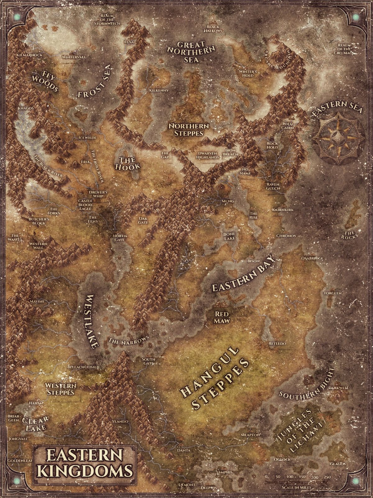 Eastern Kingdoms | Inkarnate - Create Fantasy Maps Online