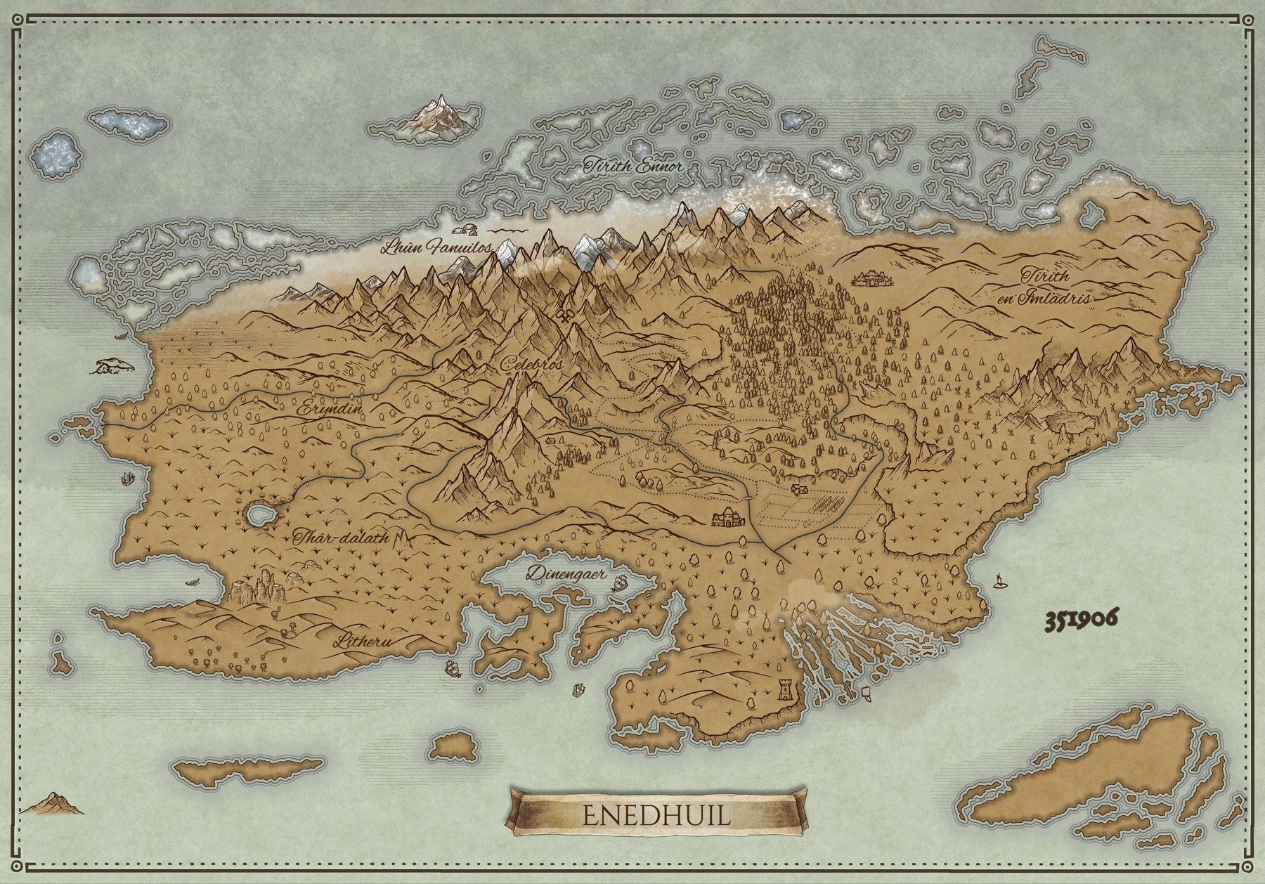 Enedhuil | Inkarnate - Create Fantasy Maps Online