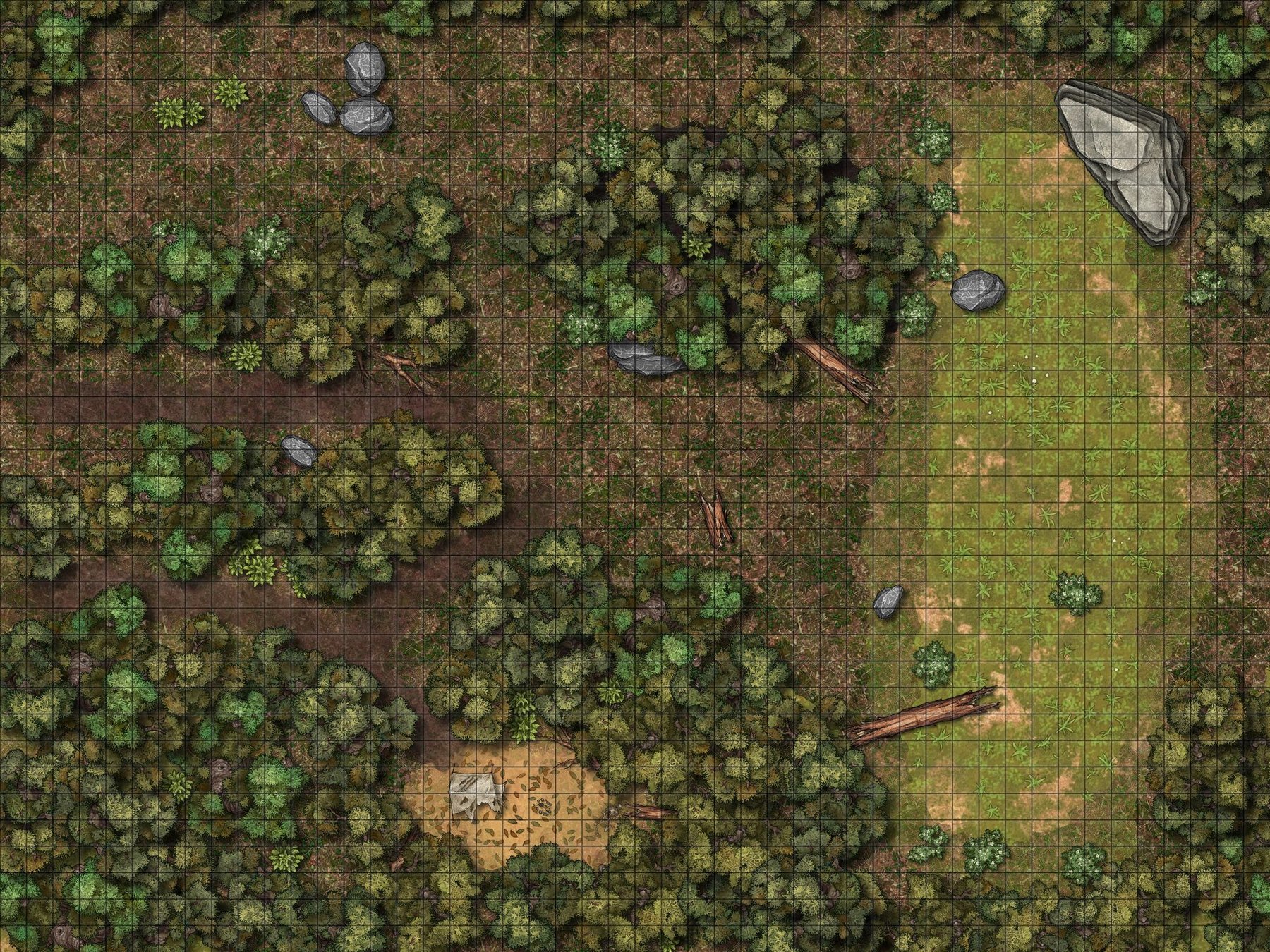medium forest map | Inkarnate - Create Fantasy Maps Online
