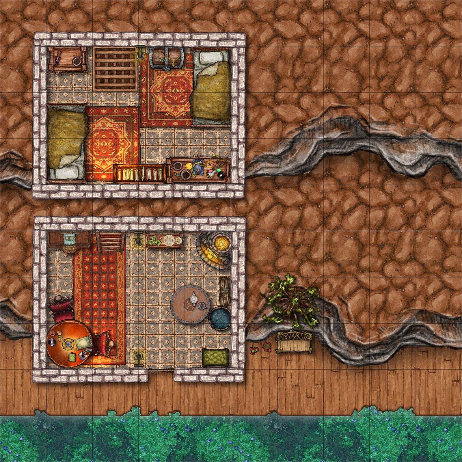 Kir Sabal - Royal Chambers | Inkarnate - Create Fantasy Maps Online