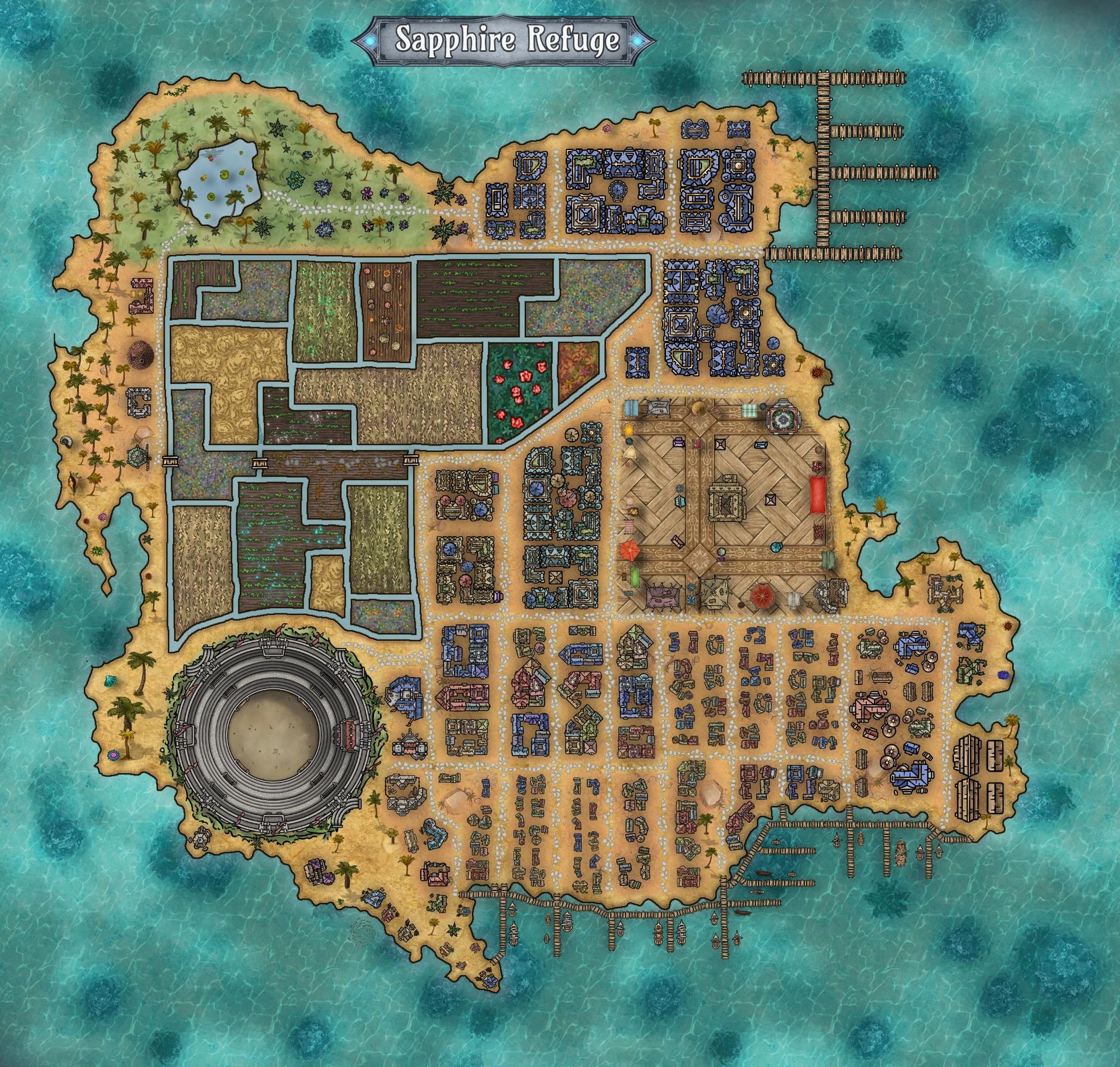 Refuge | Inkarnate - Create Fantasy Maps Online