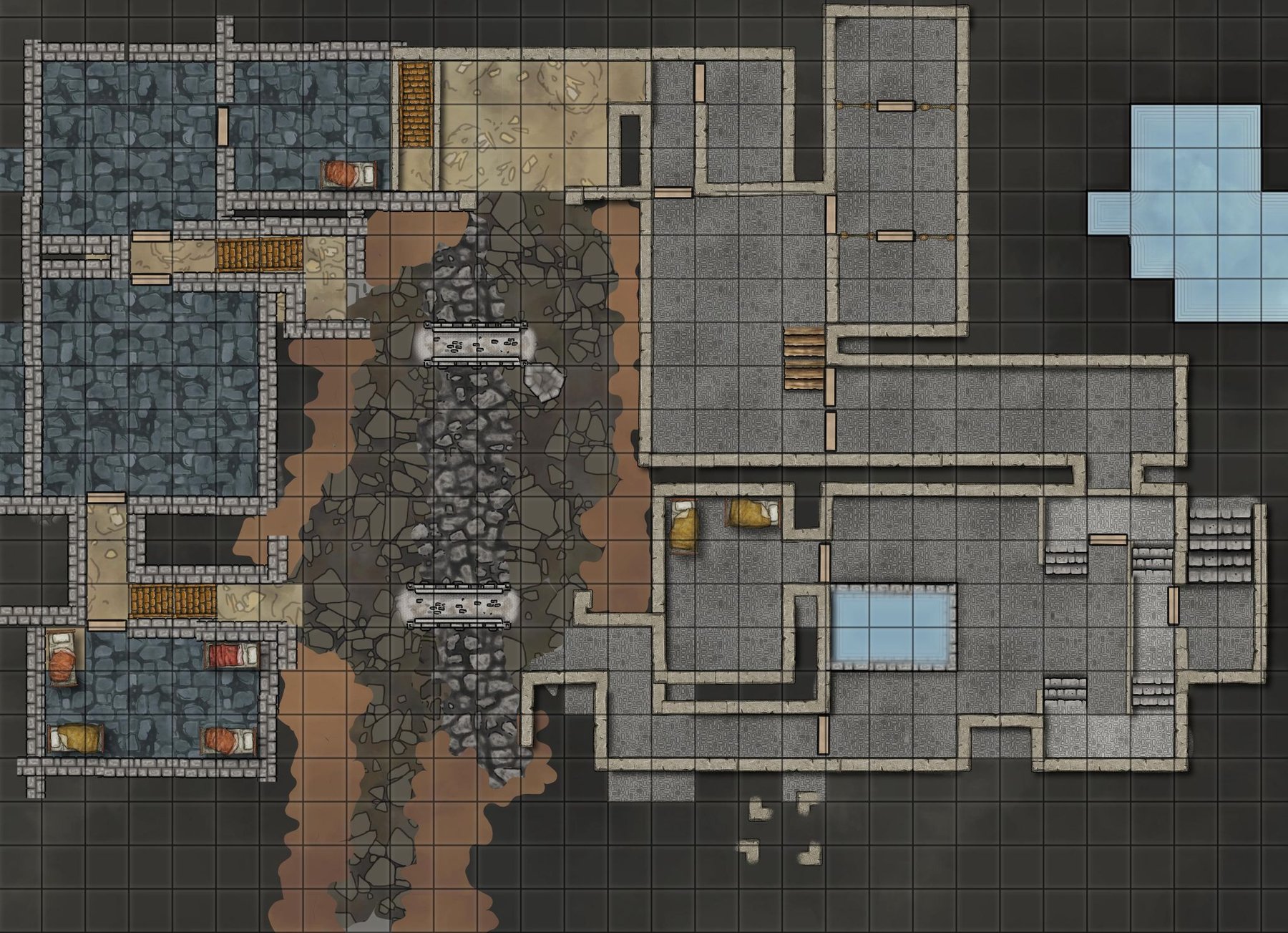 Tresendar Manor Cellar | Inkarnate - Create Fantasy Maps Online