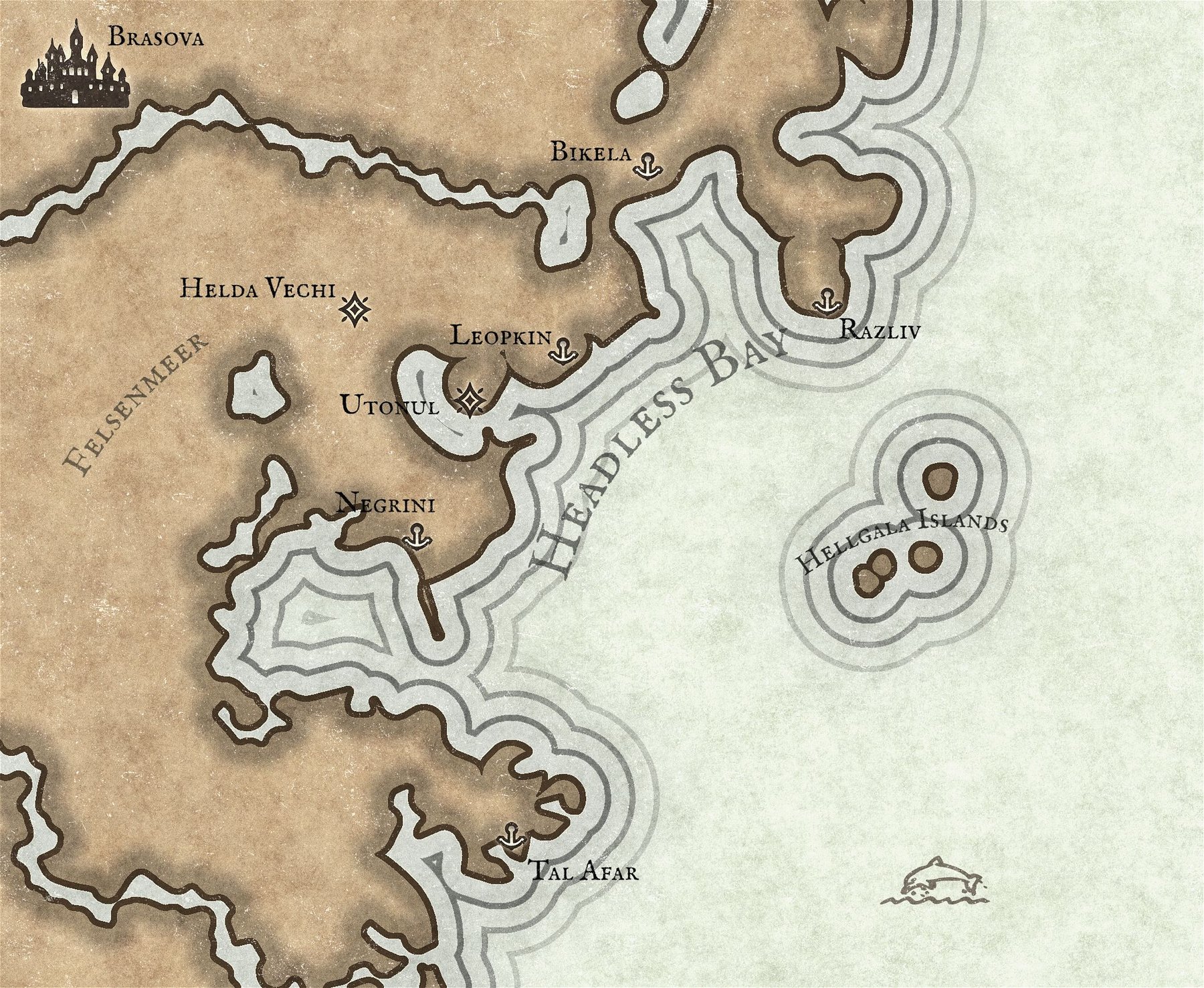 Utonel and Surrounding | Inkarnate - Create Fantasy Maps Online