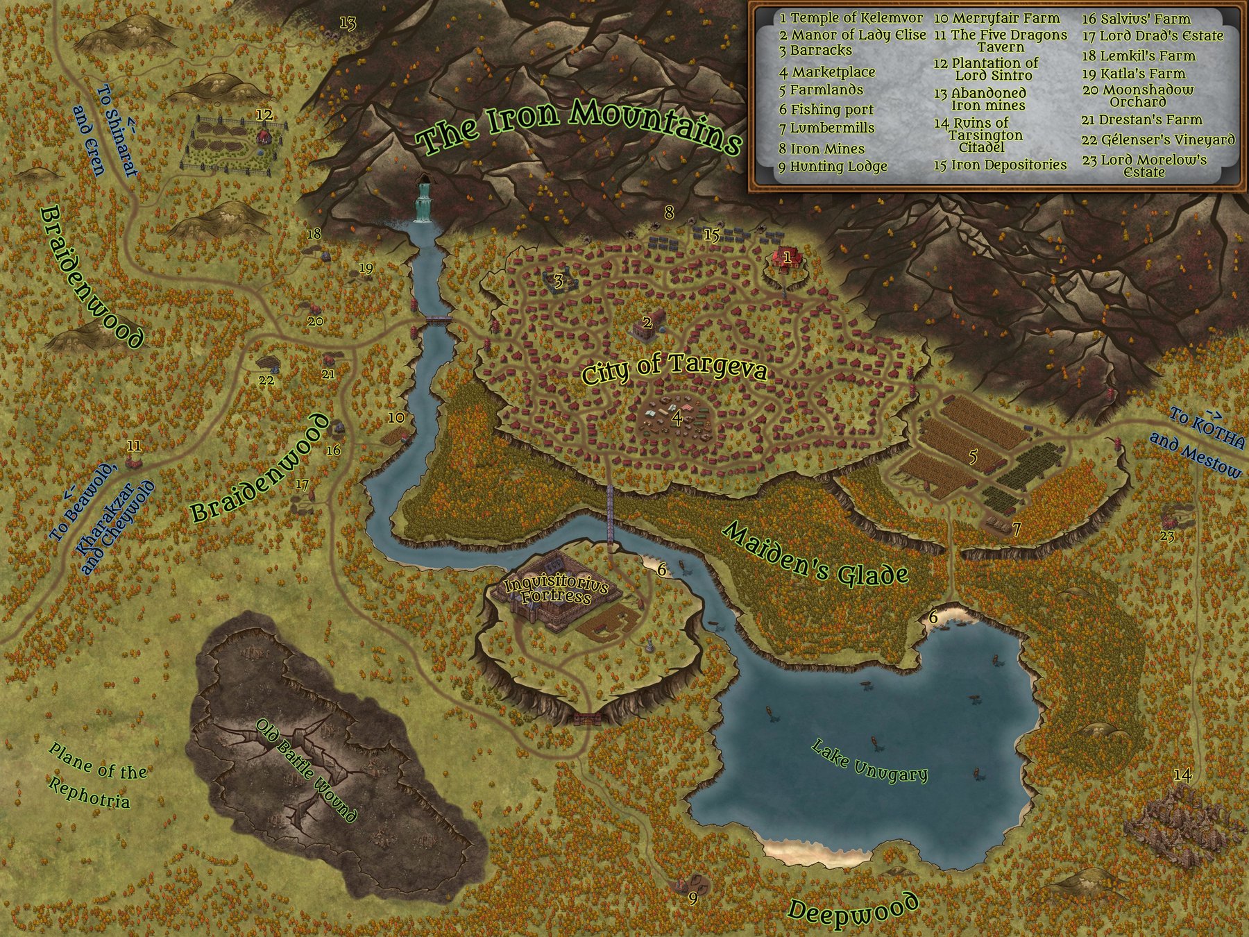 Targeva | Inkarnate - Create Fantasy Maps Online