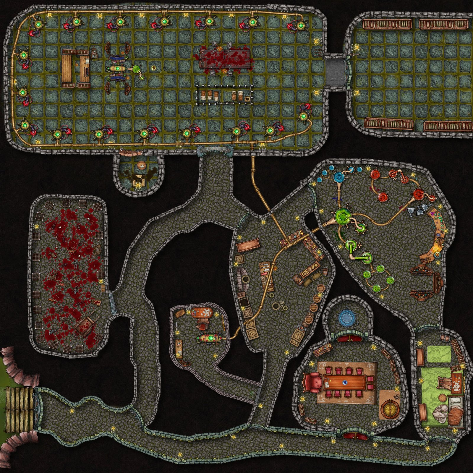 Rank Dungeon | Inkarnate - Create Fantasy Maps Online