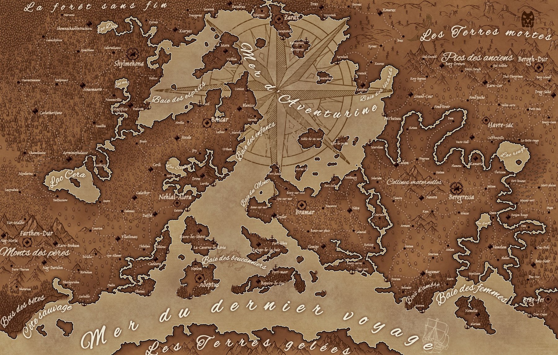 Fantasy world | Inkarnate - Create Fantasy Maps Online