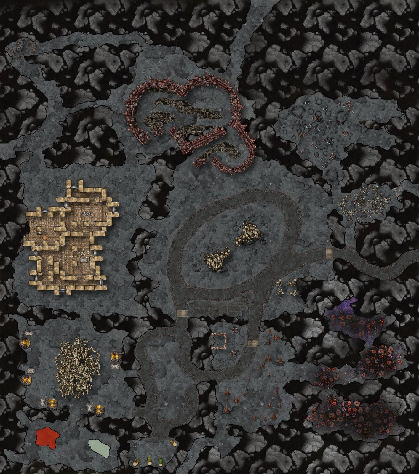 Trombriands Graveyard | Inkarnate - Create Fantasy Maps Online