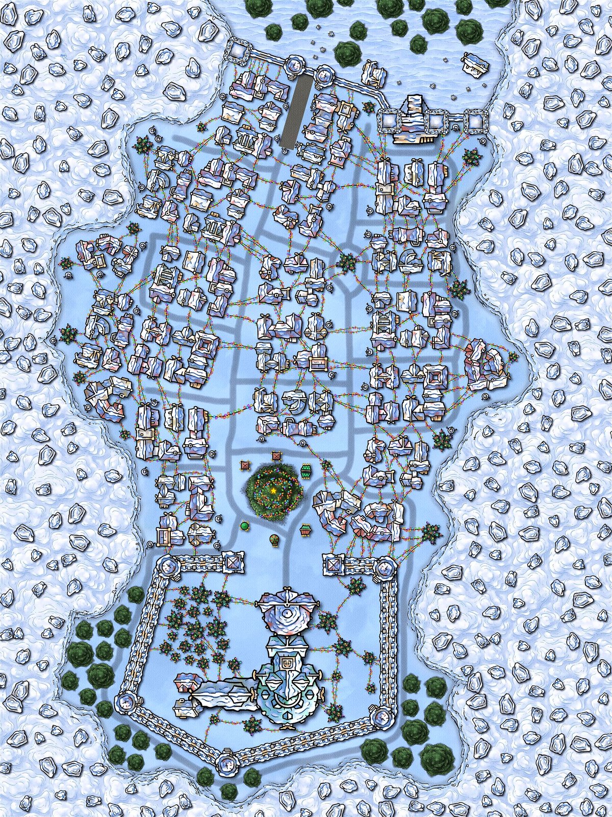 The north pole | Inkarnate - Create Fantasy Maps Online