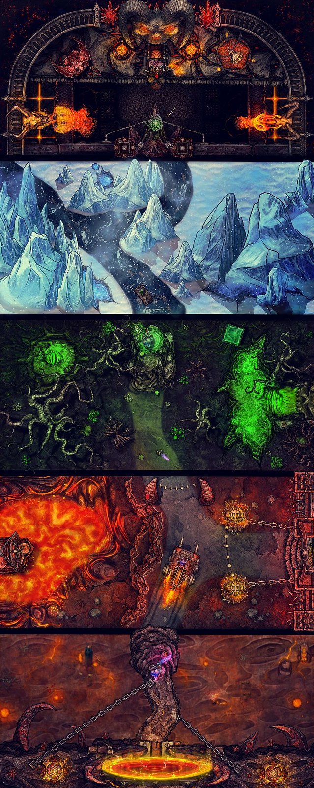 A Journey through The Layers of Hell | Inkarnate - Create Fantasy Maps ...