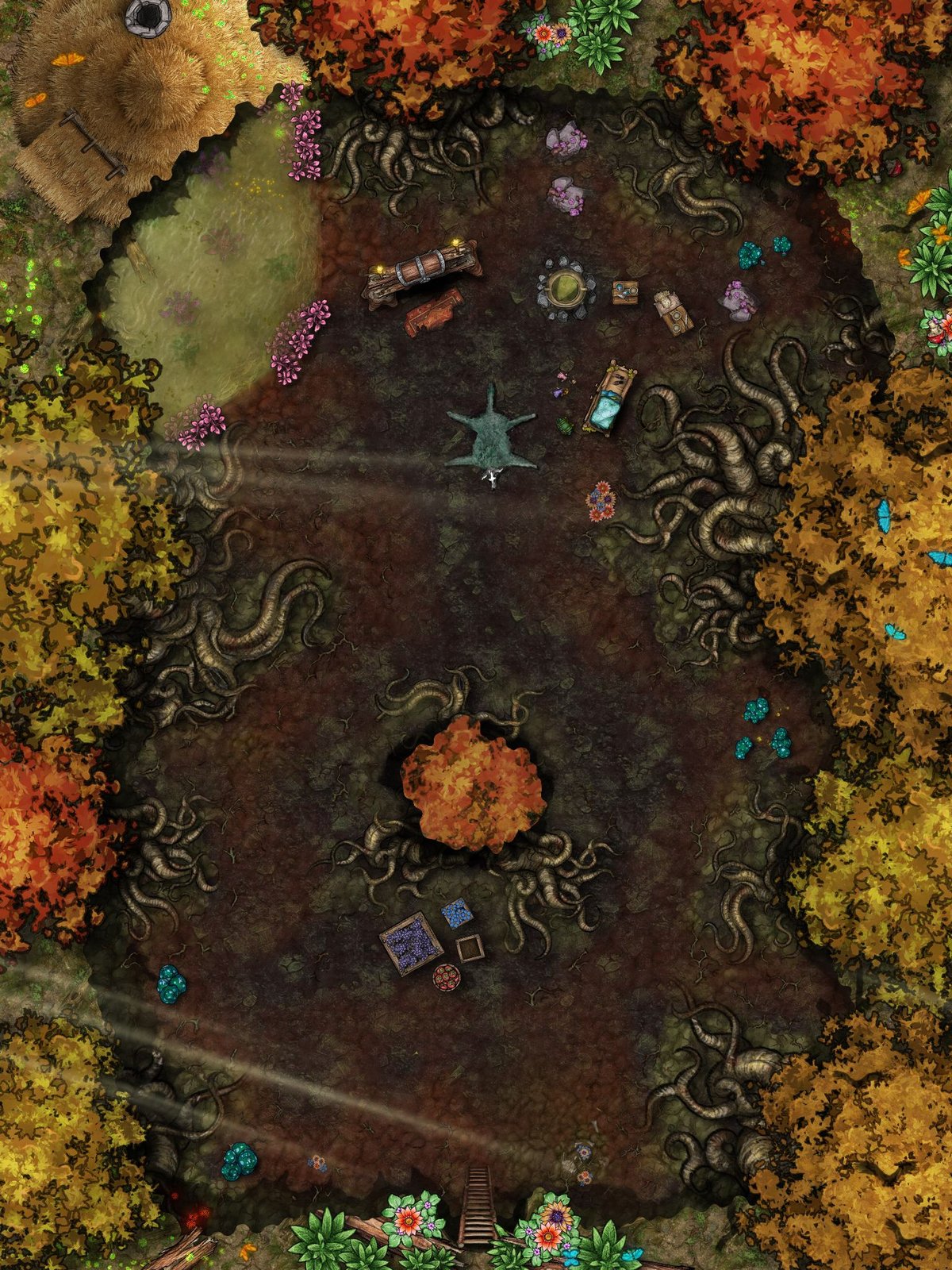 Forest Grotto | Inkarnate - Create Fantasy Maps Online