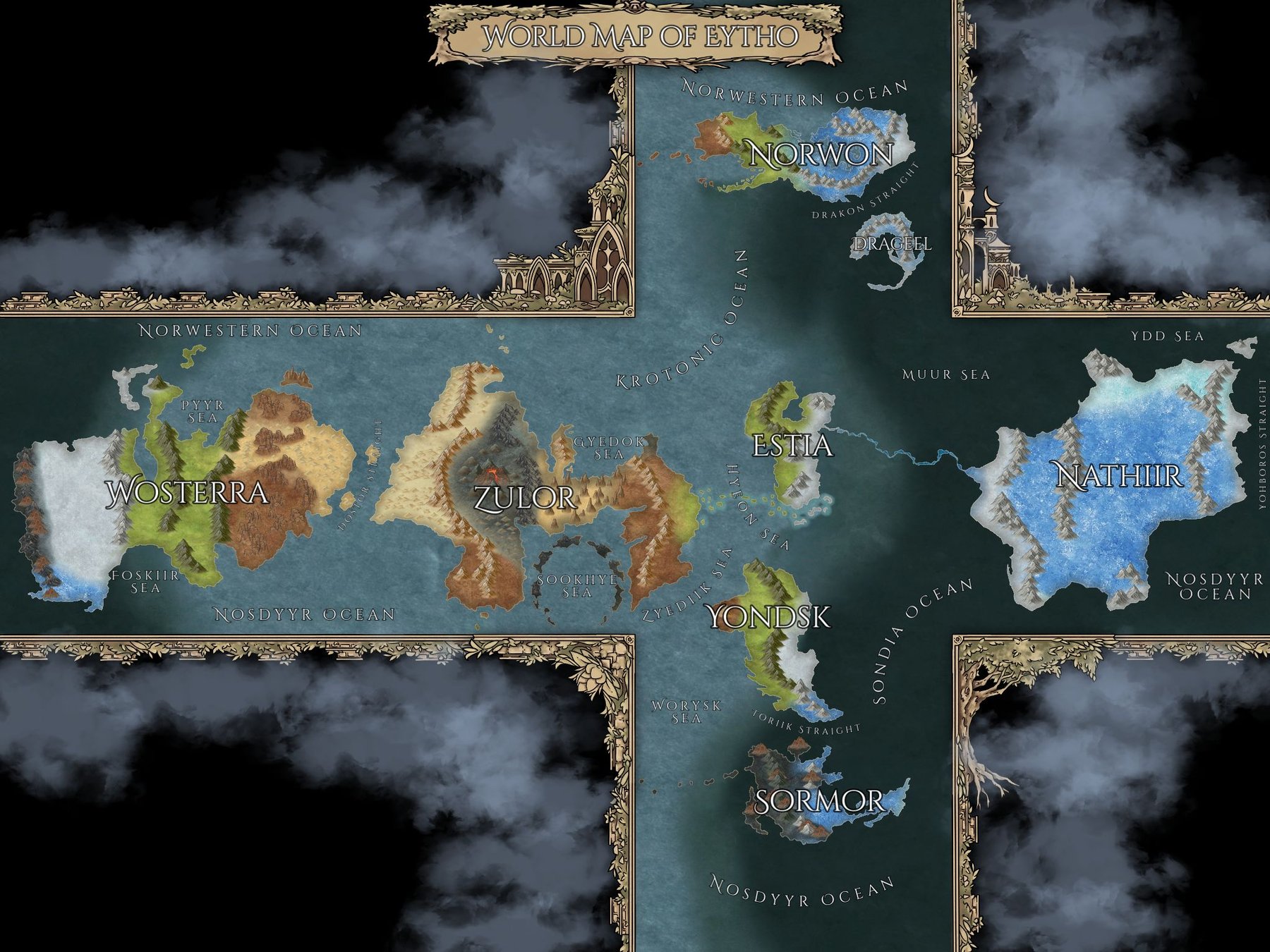 World Map - Eytho | Inkarnate - Create Fantasy Maps Online