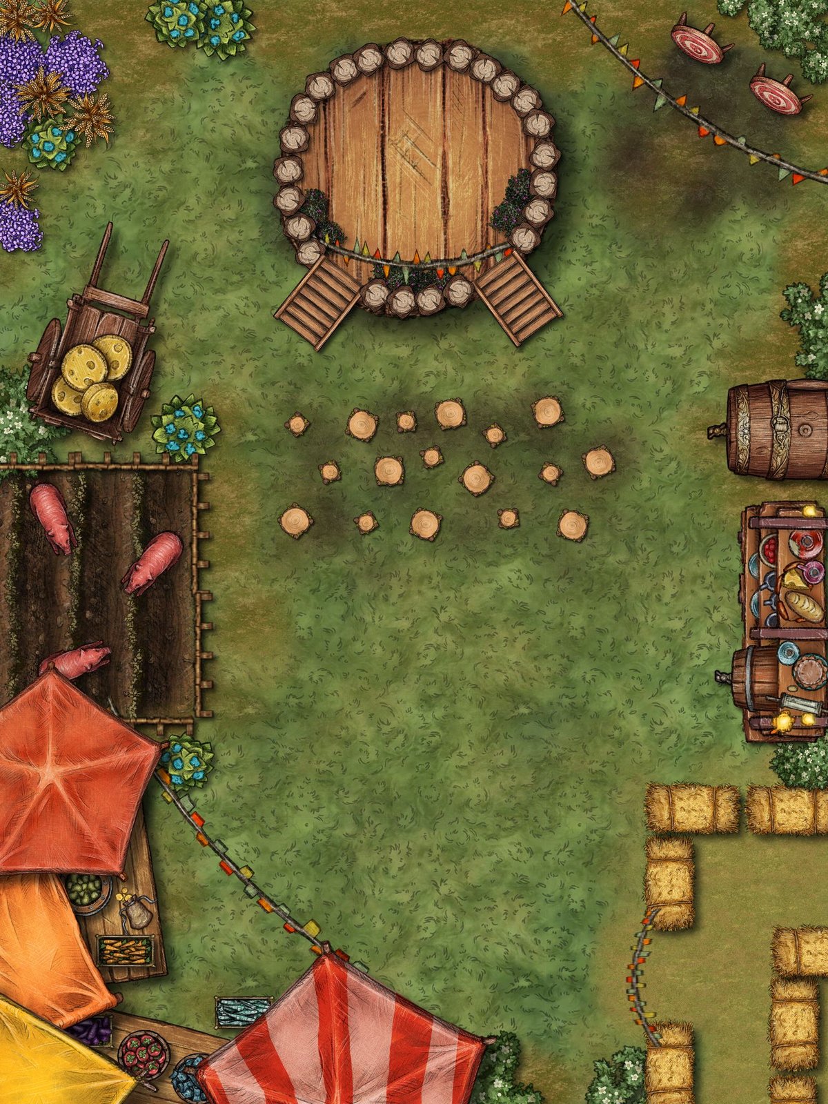 Harvest Festival | Inkarnate - Create Fantasy Maps Online