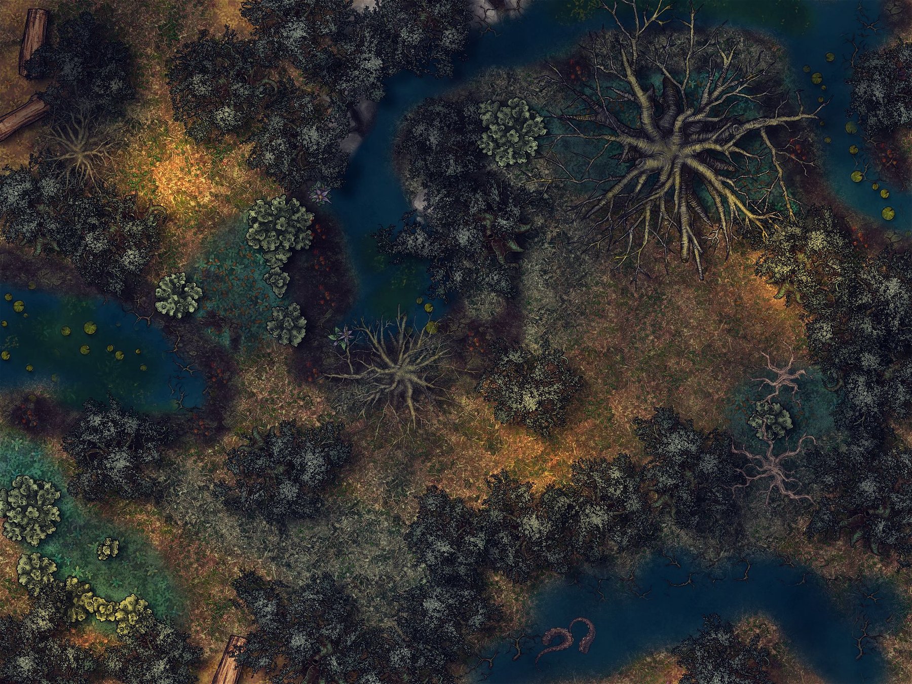 Dark Forest | Inkarnate - Create Fantasy Maps Online