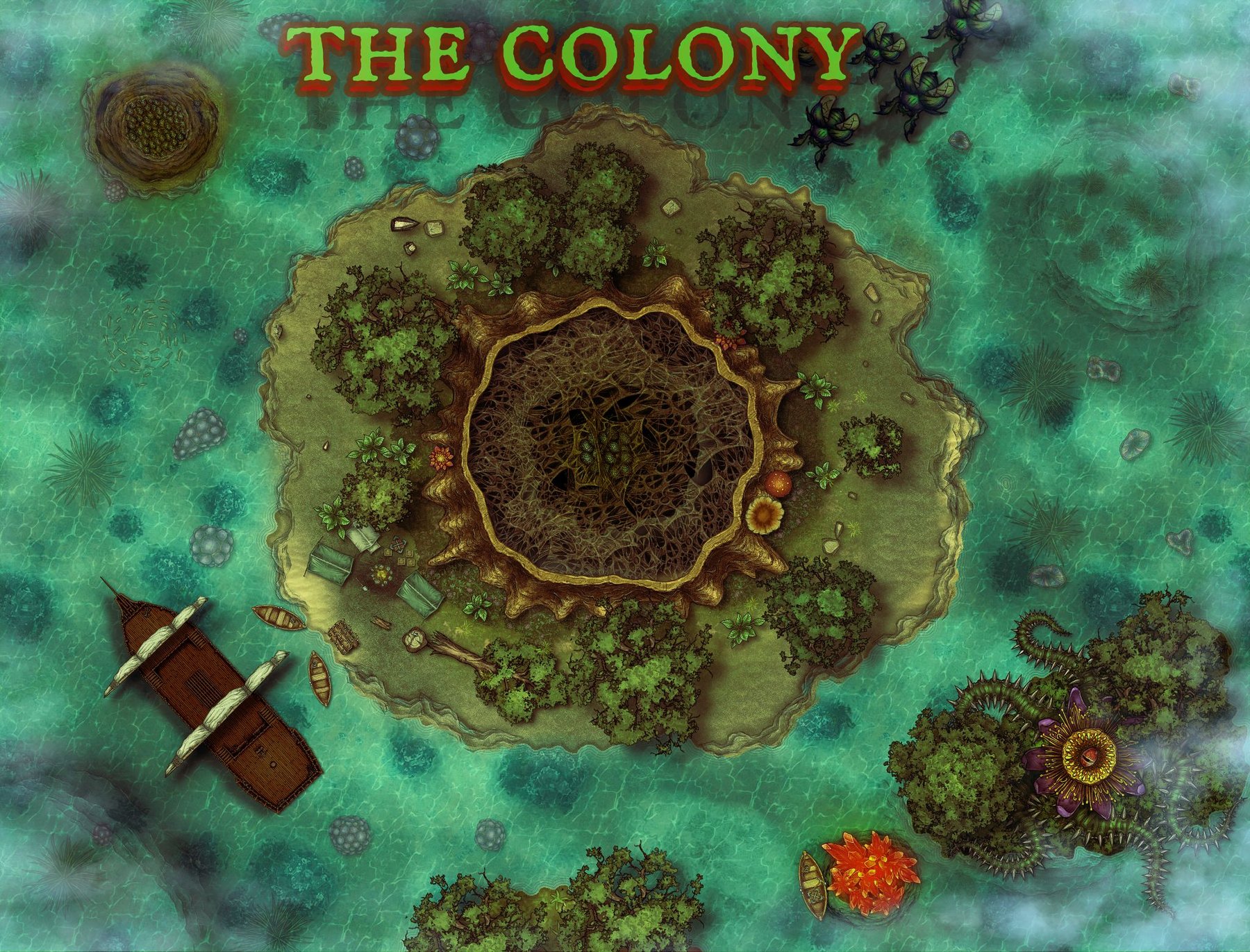 The Colony | Inkarnate - Create Fantasy Maps Online