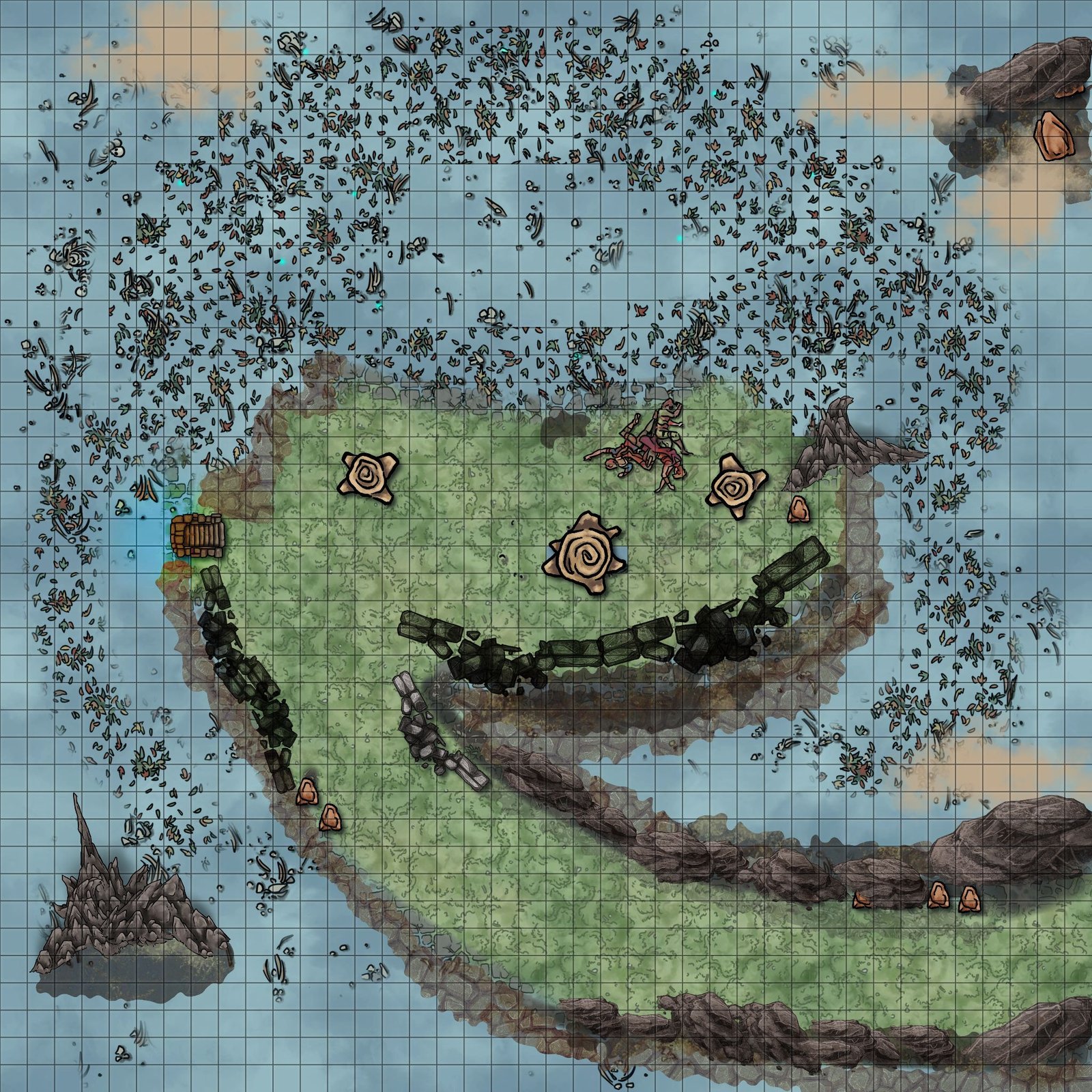 the wind core | Inkarnate - Create Fantasy Maps Online