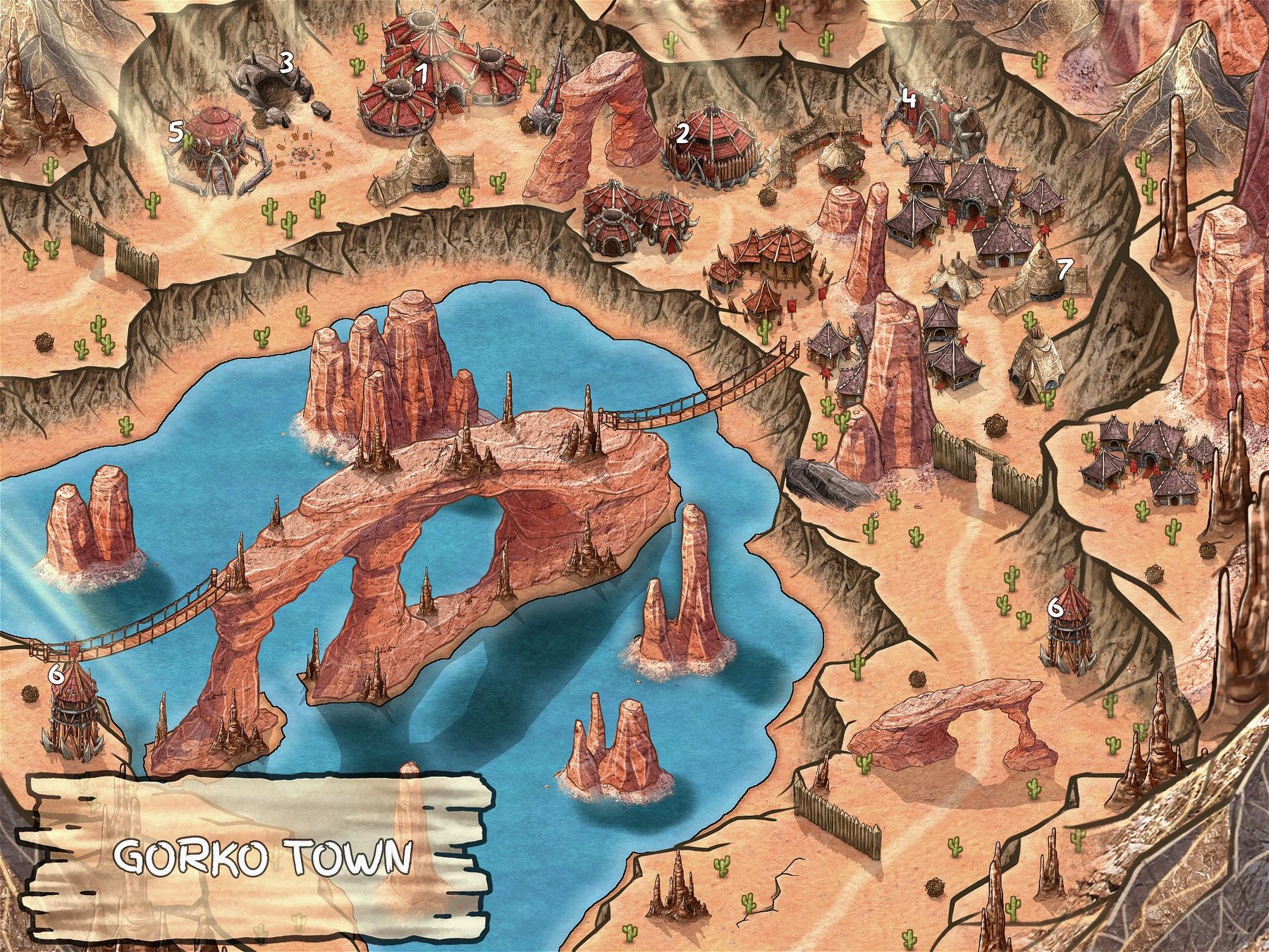 Gorko Town | Inkarnate - Create Fantasy Maps Online