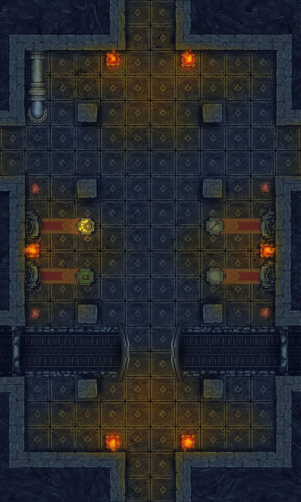 Sideway passage - Gauntlgrym, Iron Tabernacle | Inkarnate - Create ...