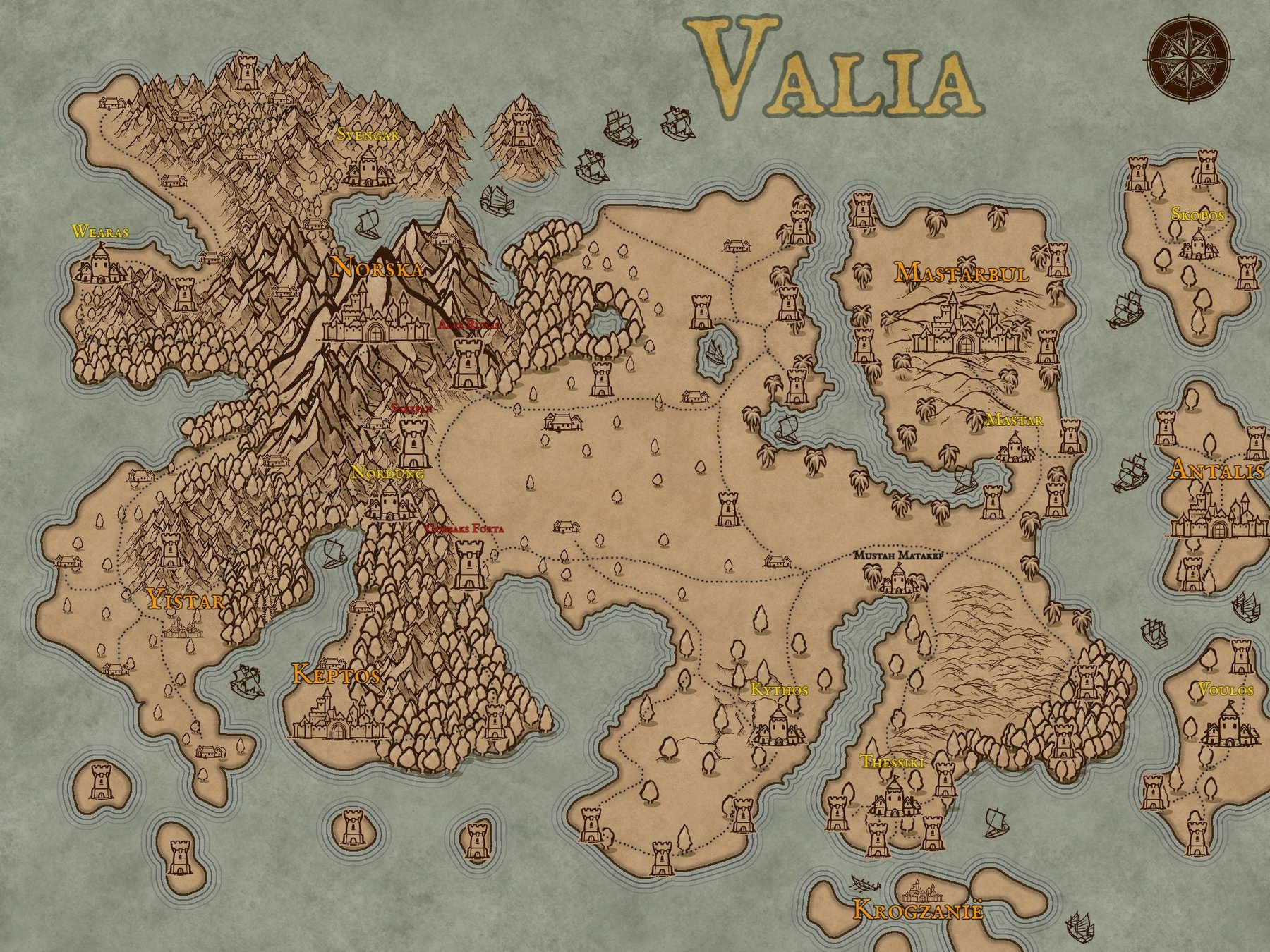 Valia | Inkarnate - Create Fantasy Maps Online