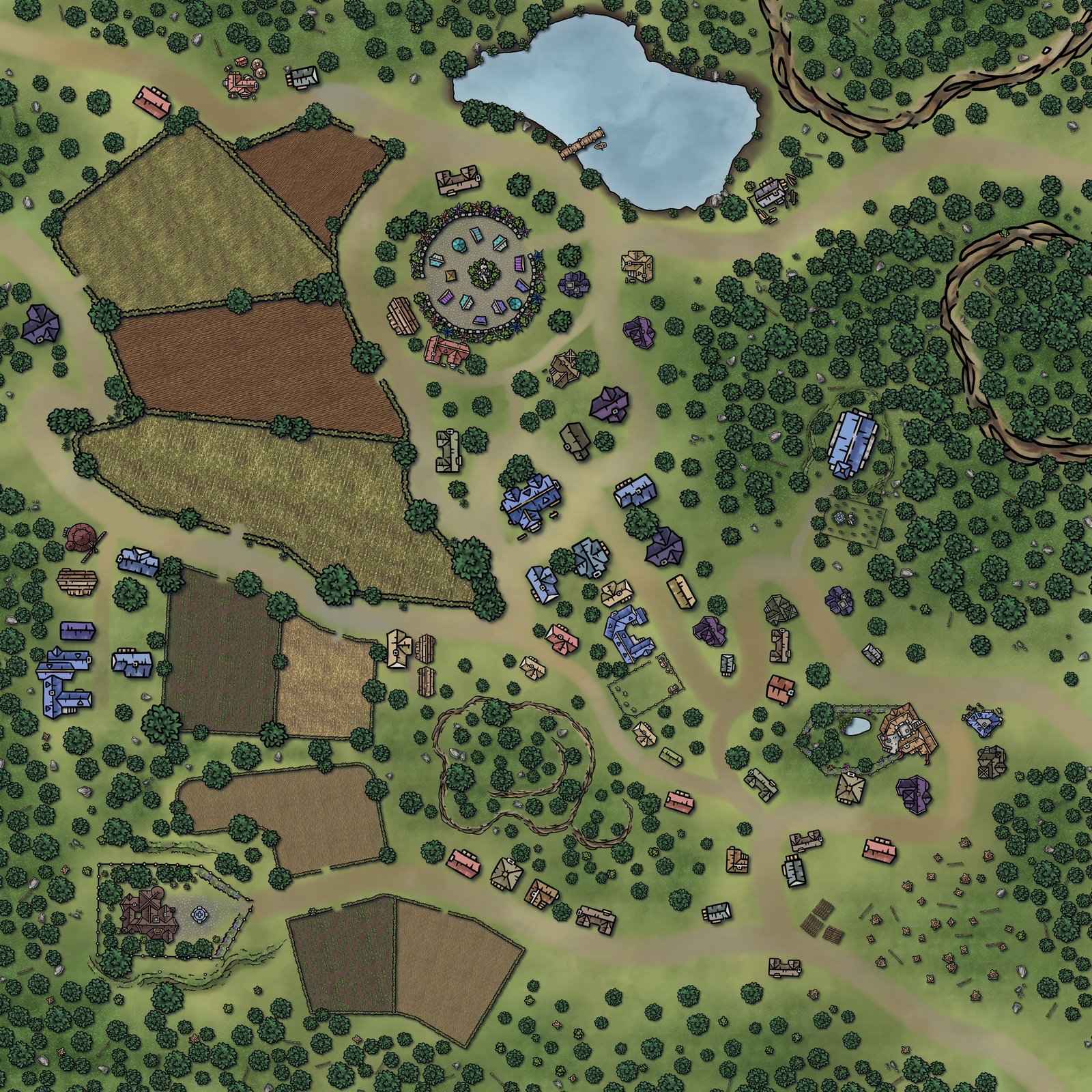 Barrowmeadow | Inkarnate - Create Fantasy Maps Online