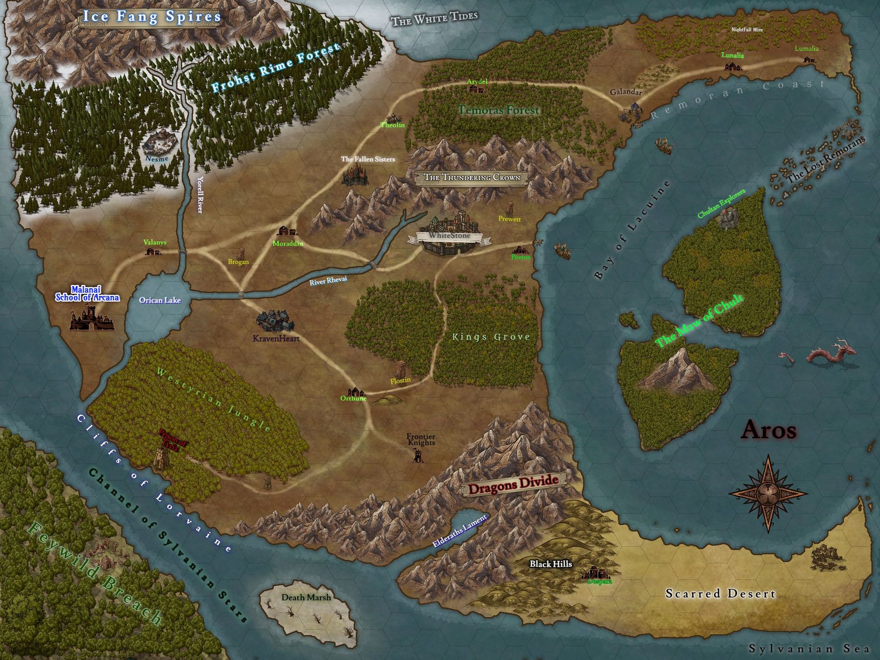 Aros | Inkarnate - Create Fantasy Maps Online