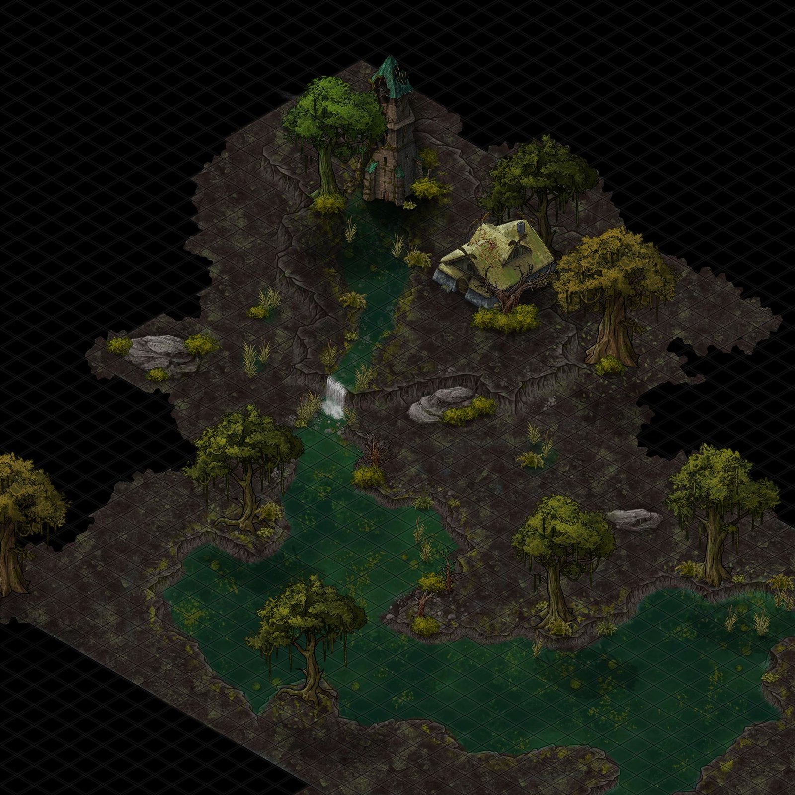 Maptober 2022 Witch Hut | Inkarnate - Create Fantasy Maps Online