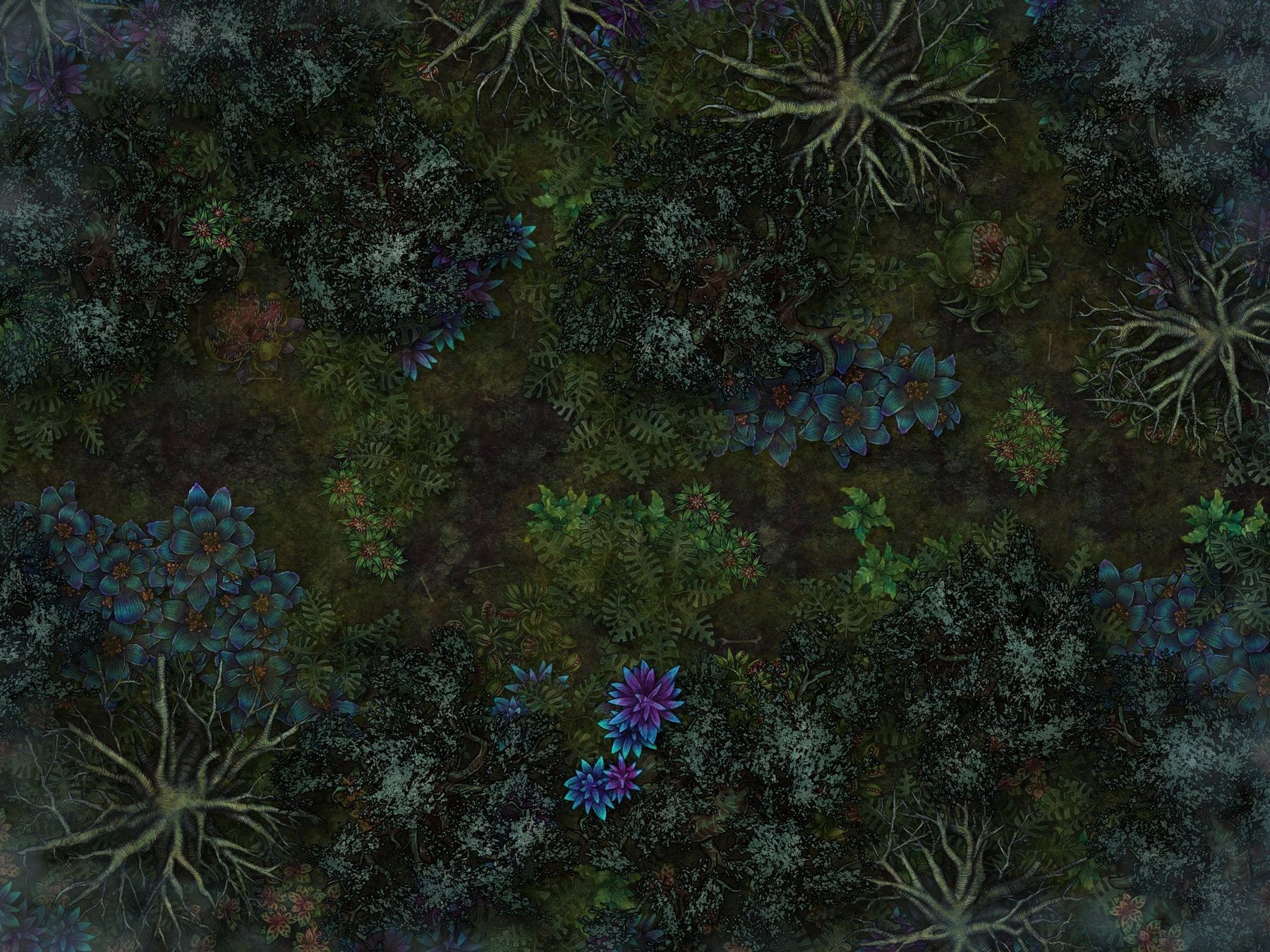 corrupt forest 2 | Inkarnate - Create Fantasy Maps Online