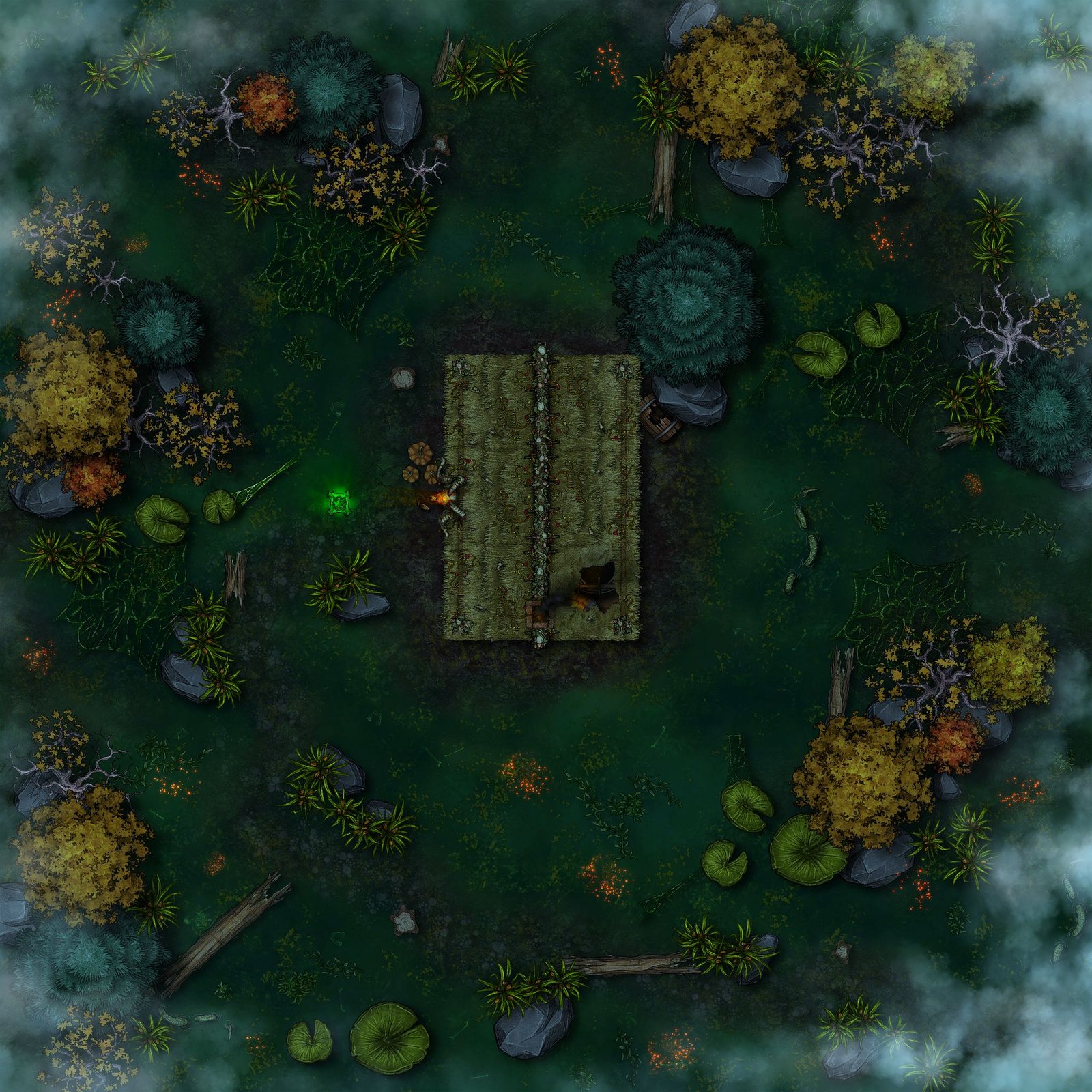 Witches hut | Inkarnate - Create Fantasy Maps Online