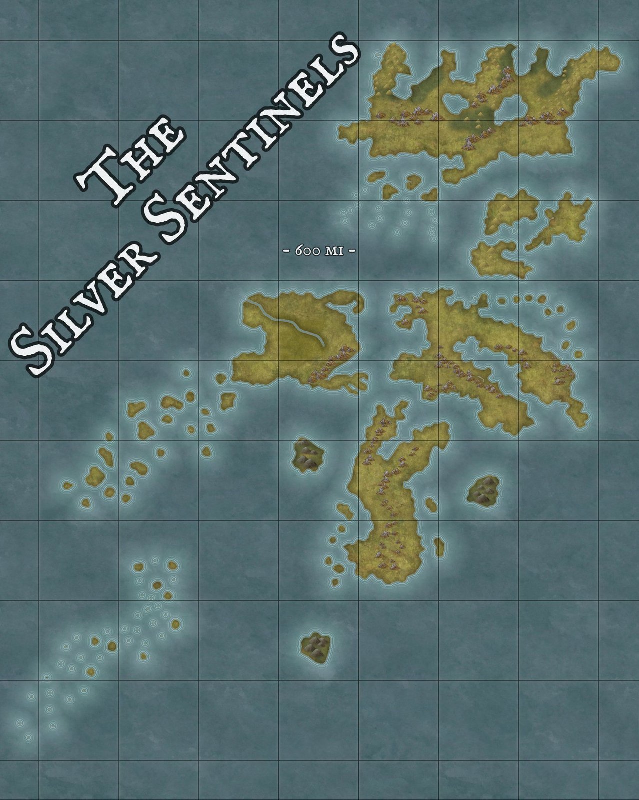 The Silver Sentinels | Inkarnate - Create Fantasy Maps Online